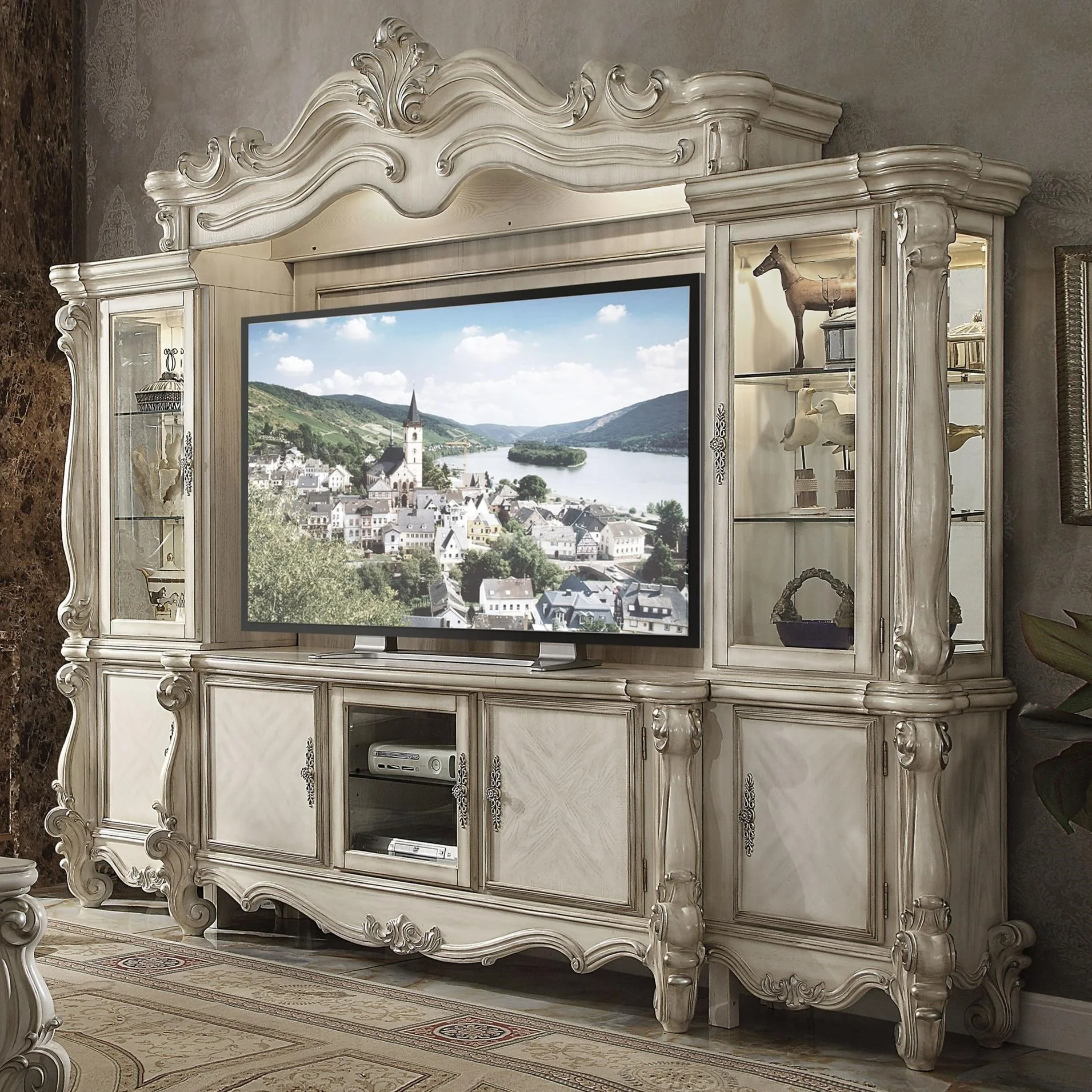 Acme Furniture Versailles 91320 Entertainment Center | Reeds Furniture ...