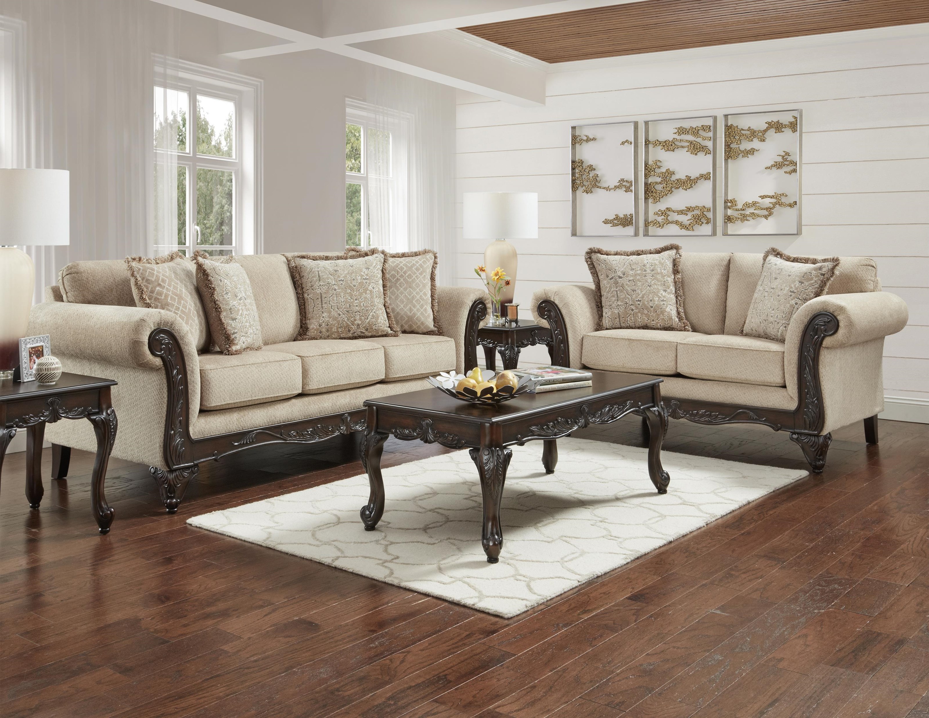 Emma Wheat (8550) by Affordable Furniture - Royal Furniture