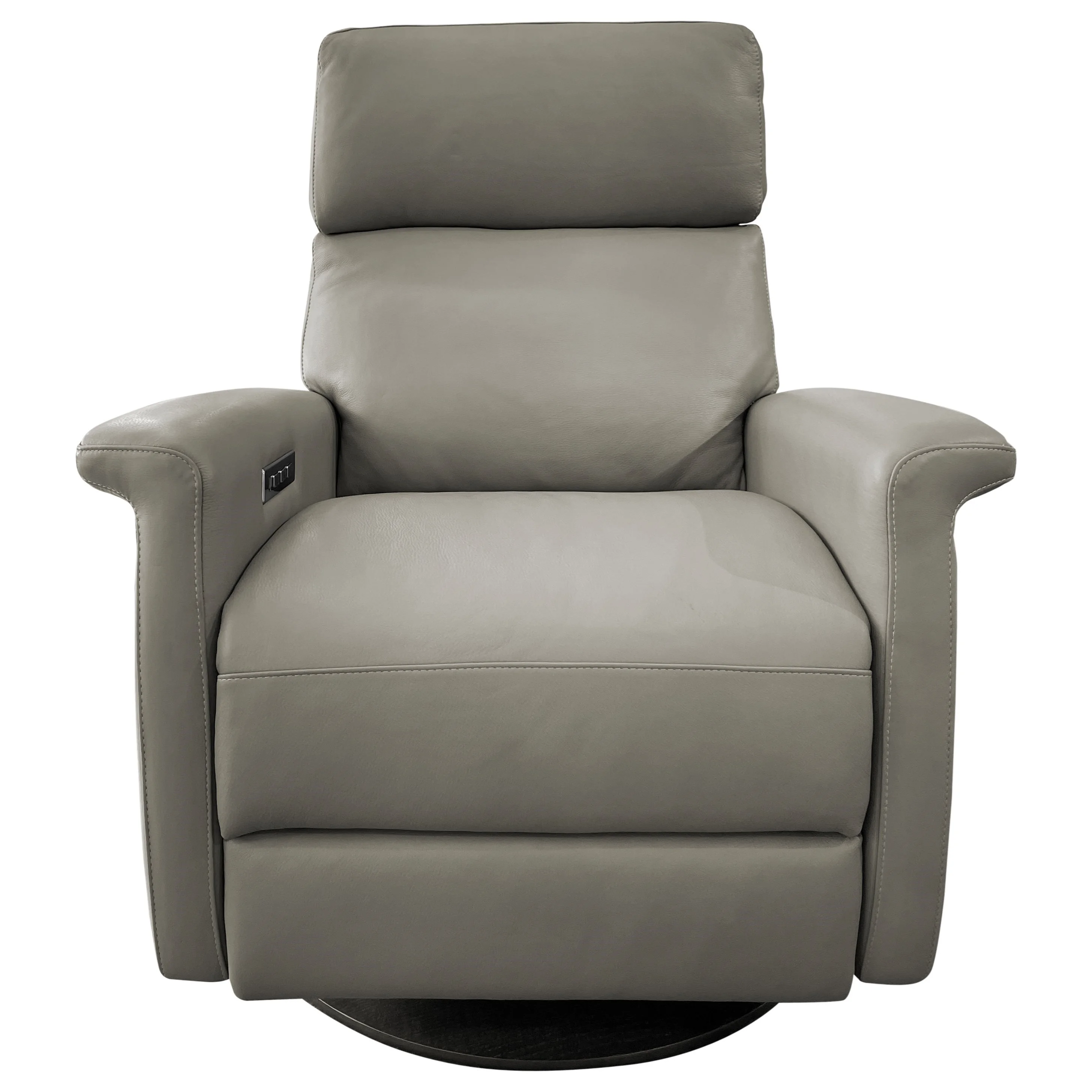 American Leather Felix FELRV5ST Contemporary Swivel Power Recliner with ...