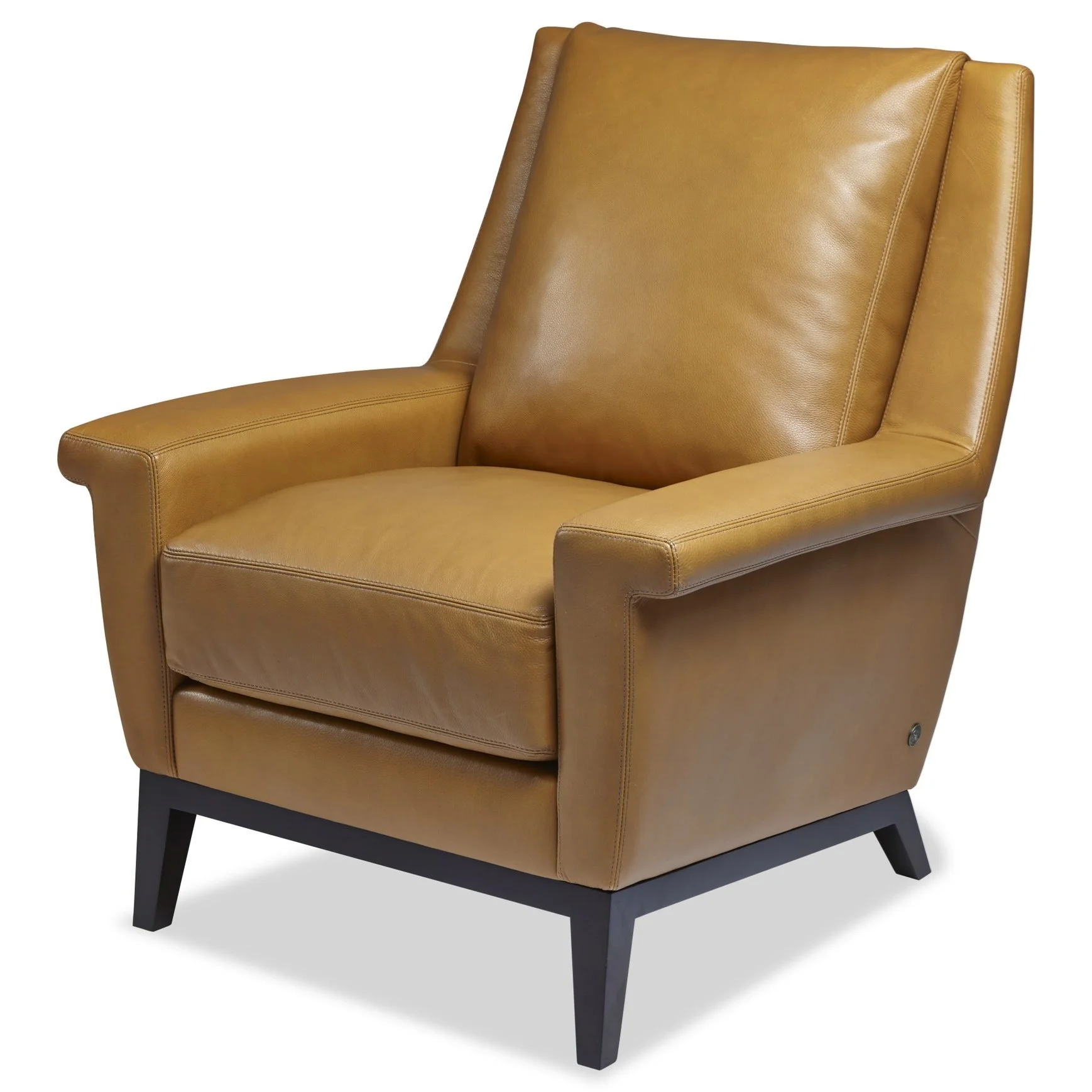 American Leather Harvey HRV-CHR-ST Contemporary Customizable Accent ...