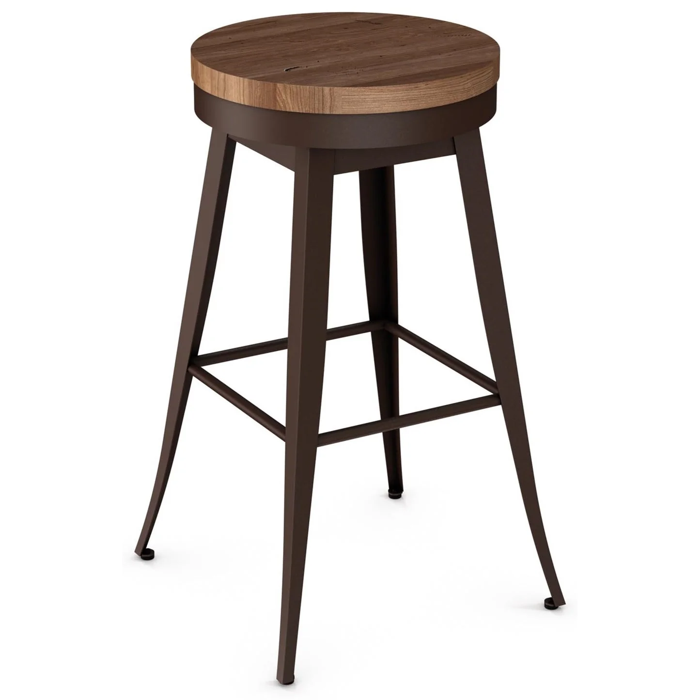 Amisco Industrial 42414-26 Customizable 26" Grace Swivel Counter Stool ...