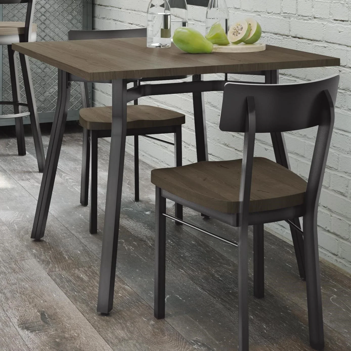 Amisco Industrial 50571-51+90408-84 Customizable Moris Table with ...