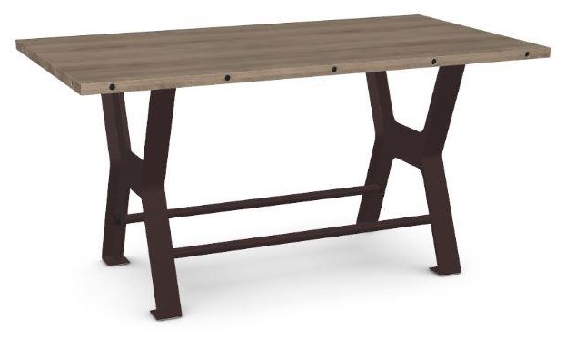 Amisco Industrial Parade Dining Table | Johnny Janosik | Dining Tables