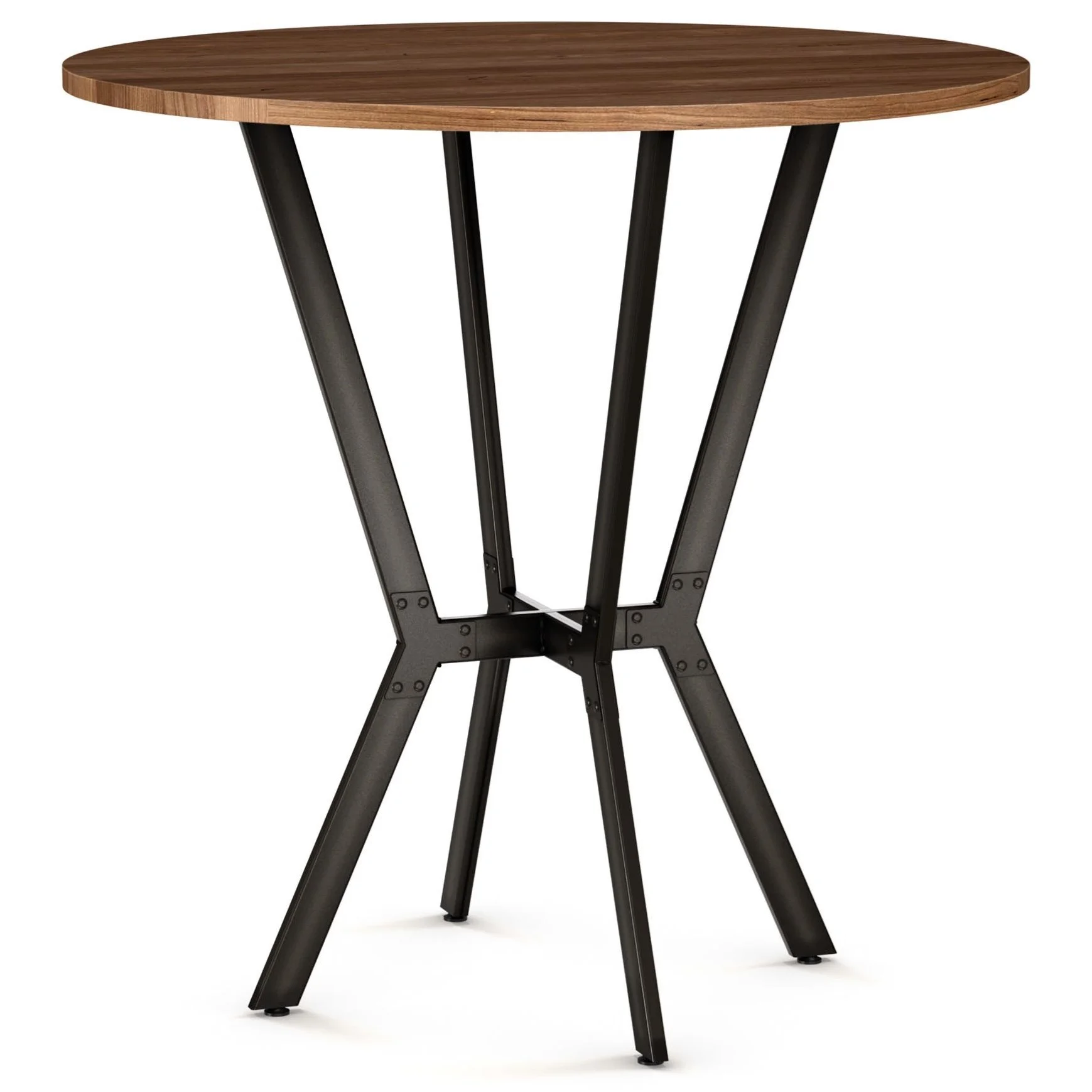 Amisco Norcross 792828520 Norcross Bar Table with 42" Distressed Solid ...