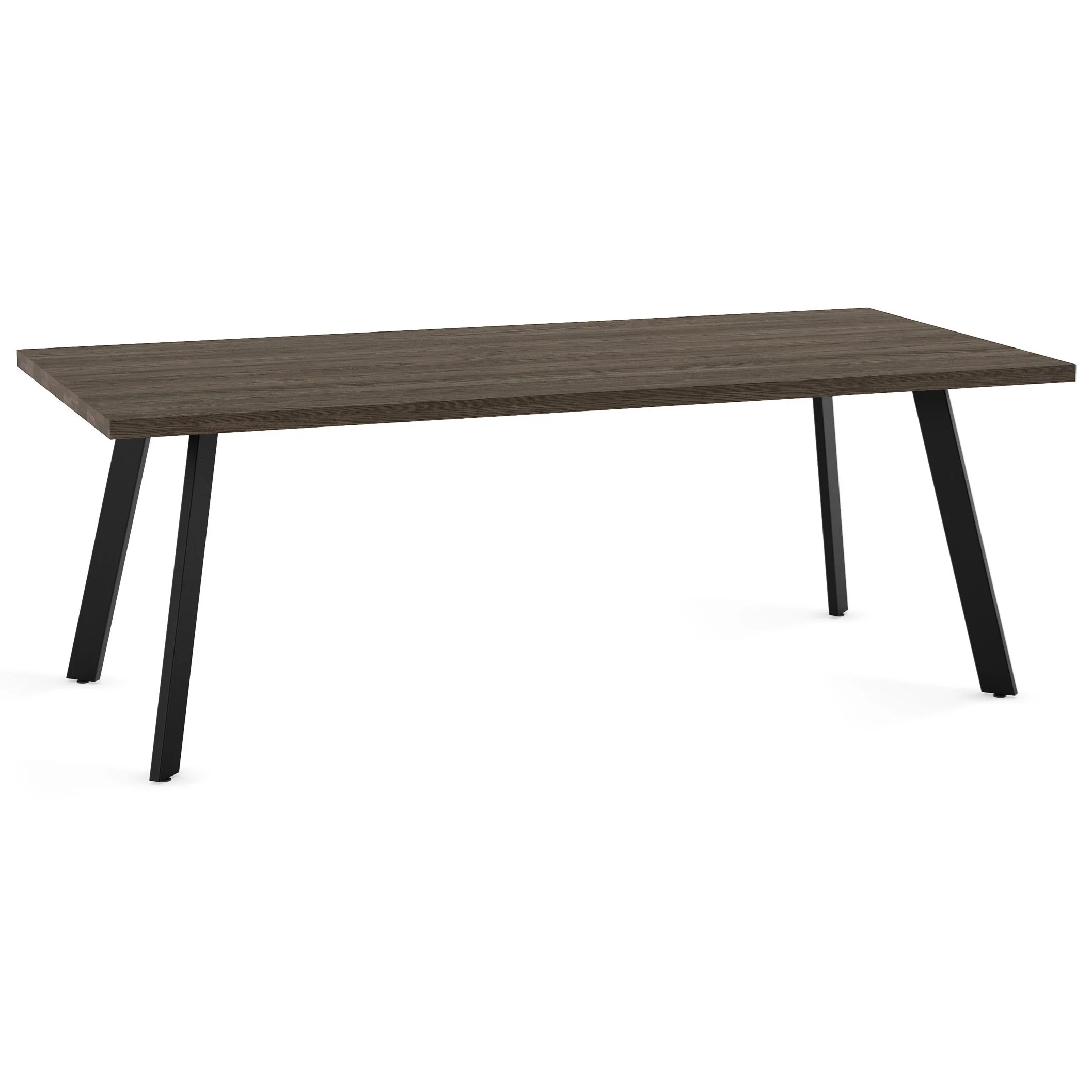 Amisco Urban 50583-PAx1+93485x1 Customizable Lidya Table with Wood Top ...