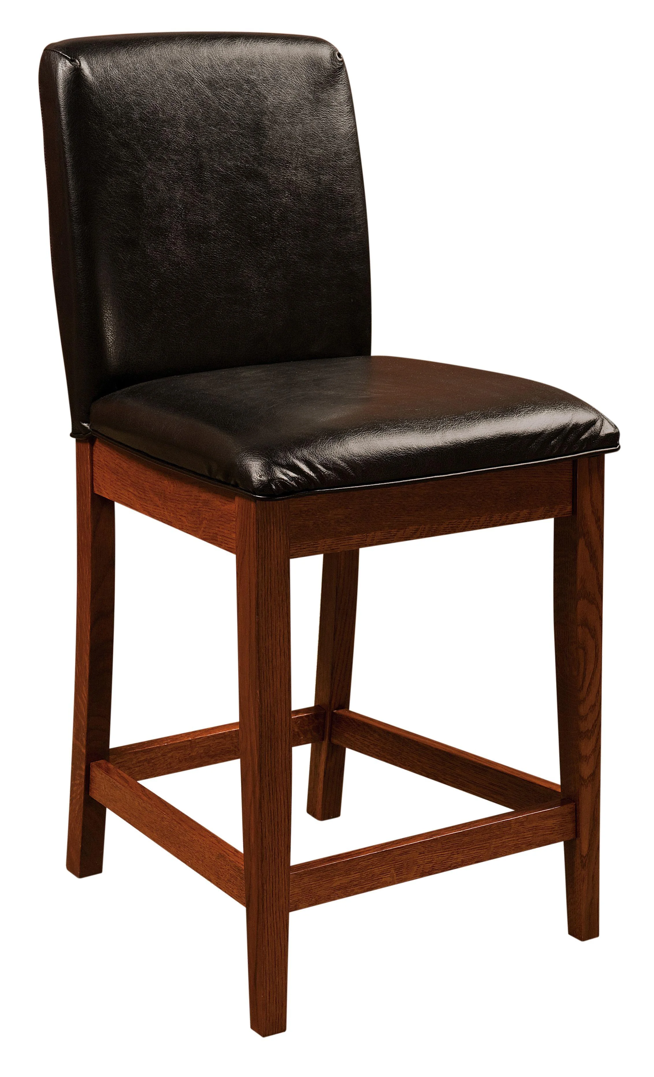 Amish Impressions by Fusion Designs Bar Chairs PN24-XX 24" Parson Bar ...