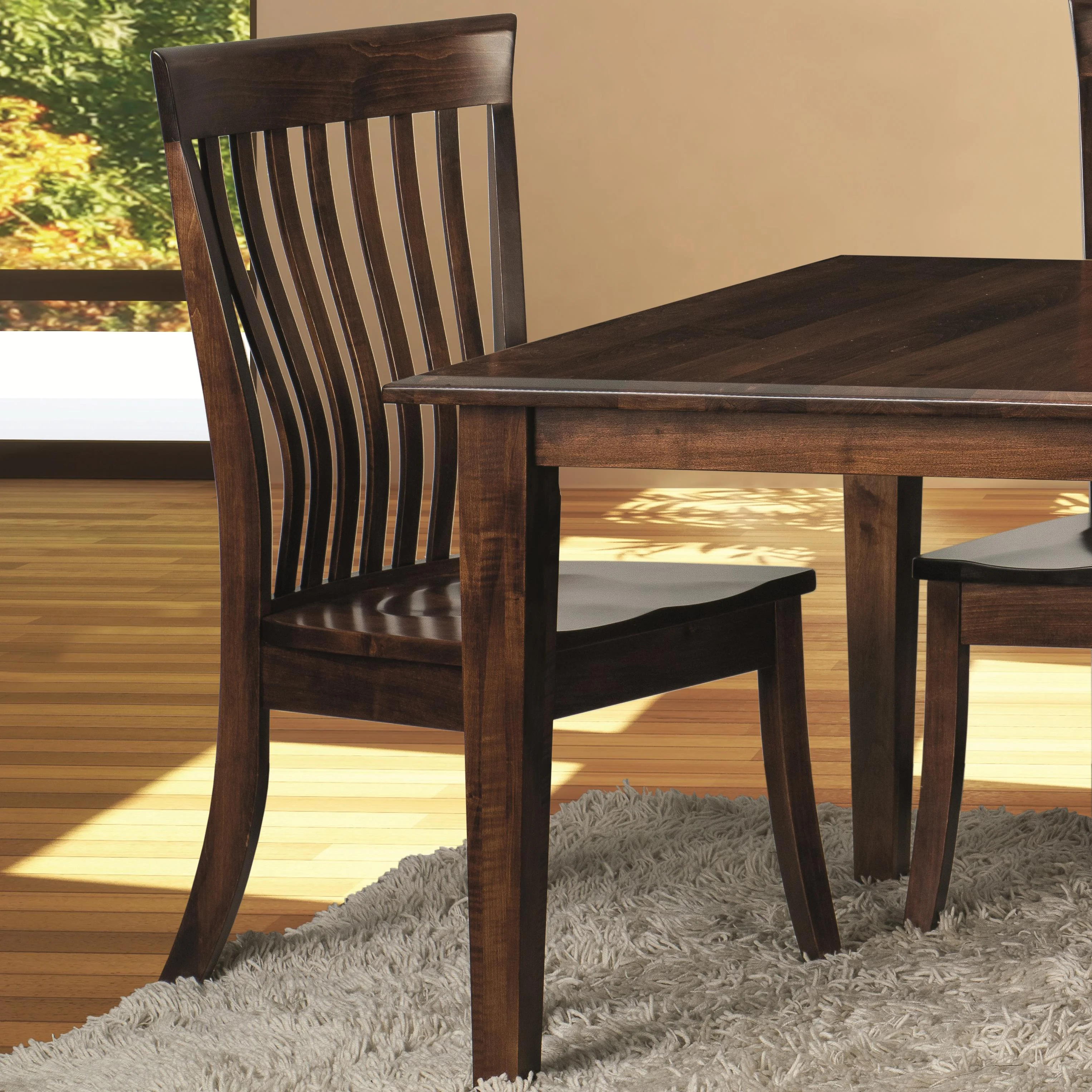 Amish Impressions by Fusion Designs Classic KCSCW Kennebec Side Chair ...