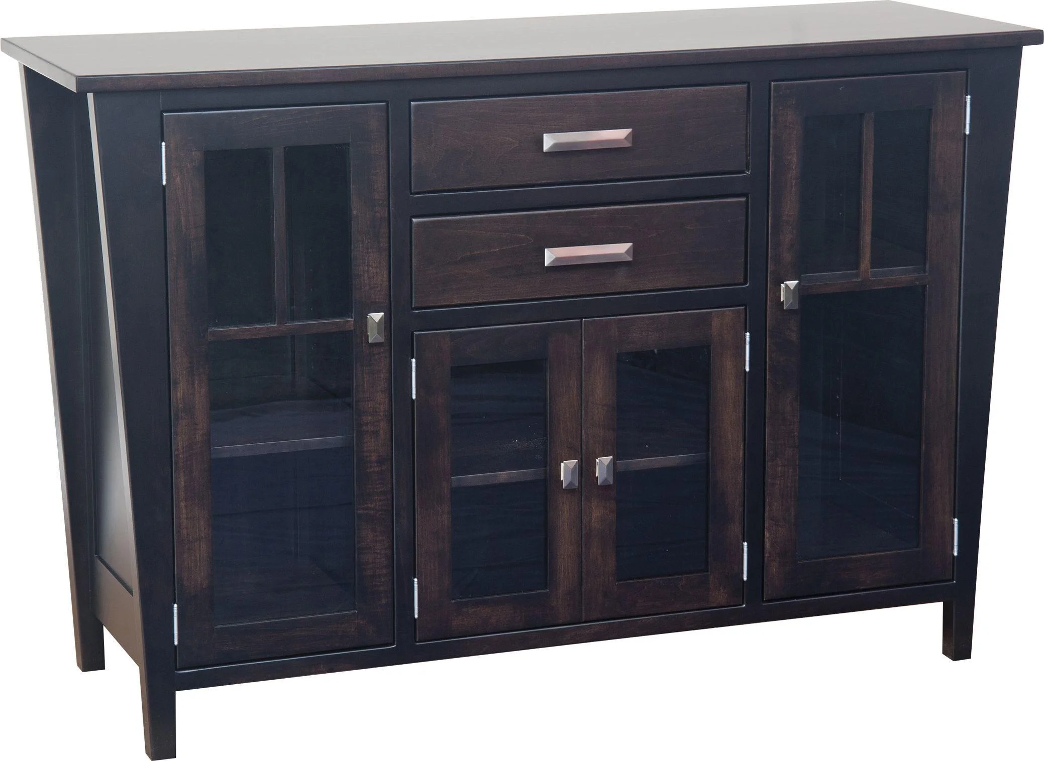 Amish Impressions by Fusion Designs Odyssey NOYBF60 Buffet with 4 Doors ...