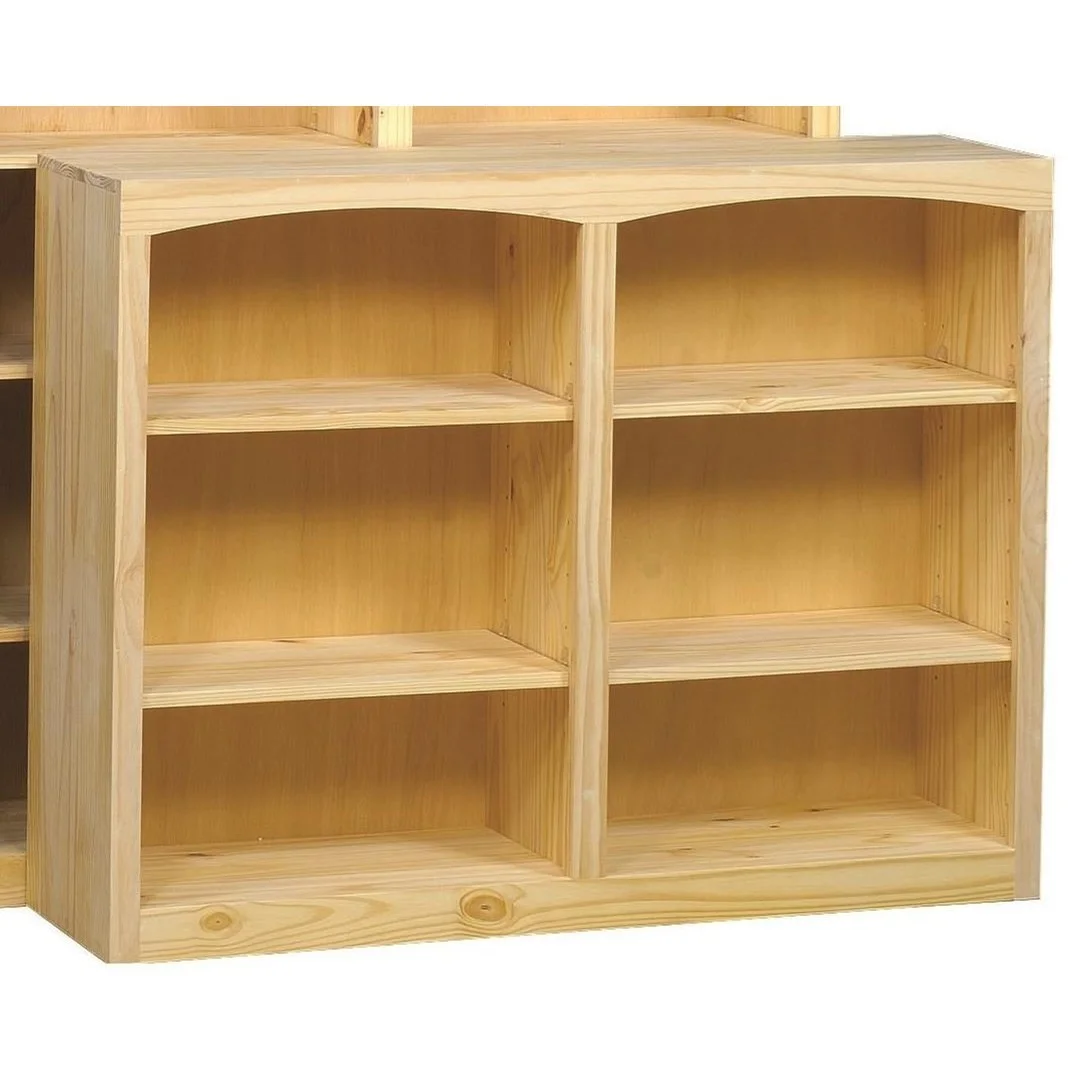 Archbold Furniture Pine Bookcases 4830 Transitional Solid Pine Bookcase ...