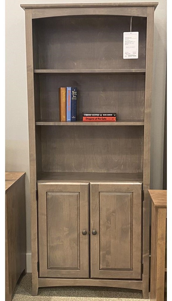 Archbold Furniture Alder Bookcases 968567169 Customizable 30 X 72 Solid ...
