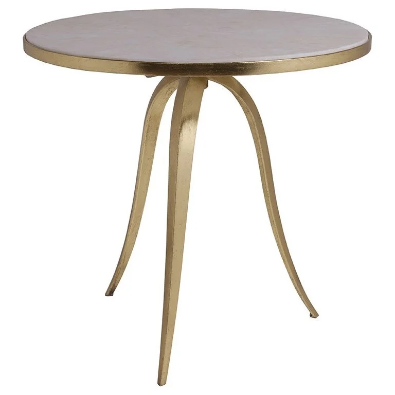 Artistica Crystal Stone 2023-950 Glam Round End Table | Turner Home ...
