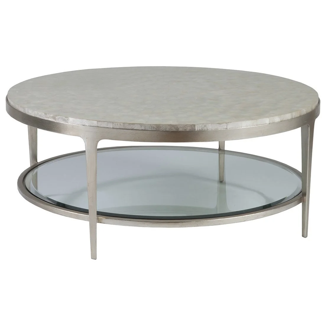 Artistica Gravitas 2050-943C Contemporary Round Capiz Shell Cocktail ...