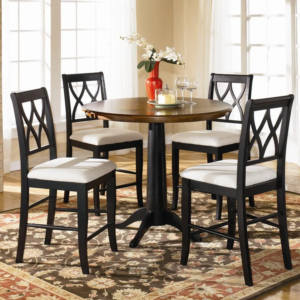 Ashley Furniture Brush Hollow D422-223 Counter Height Table with four ...