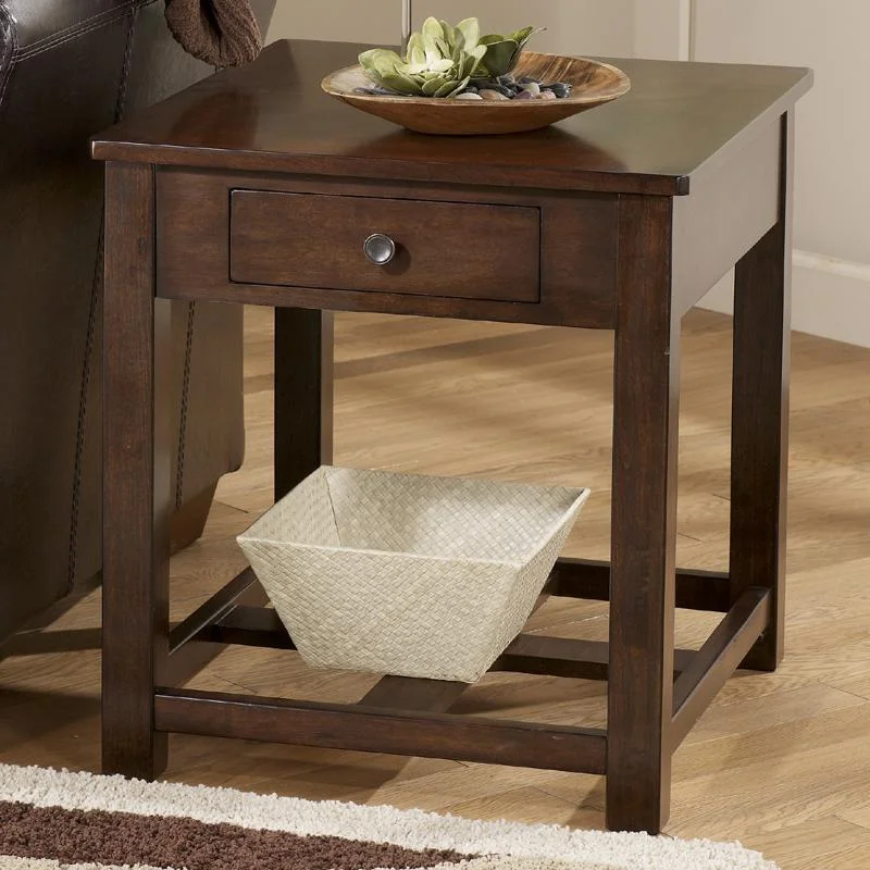 Ashley Furniture Signature Design Marion T477-3 Rectangular End Table ...