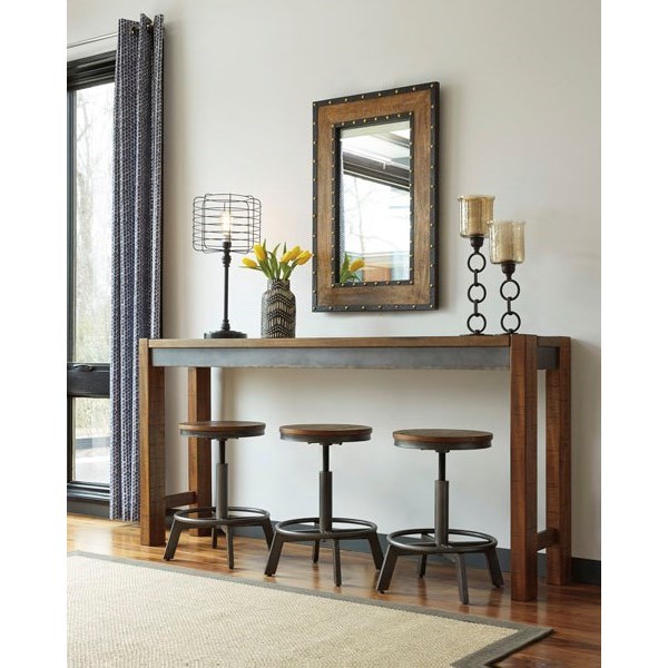 Signature Design by Ashley Torjin D440-52+3xD440-024 4 Piece Rustic ...