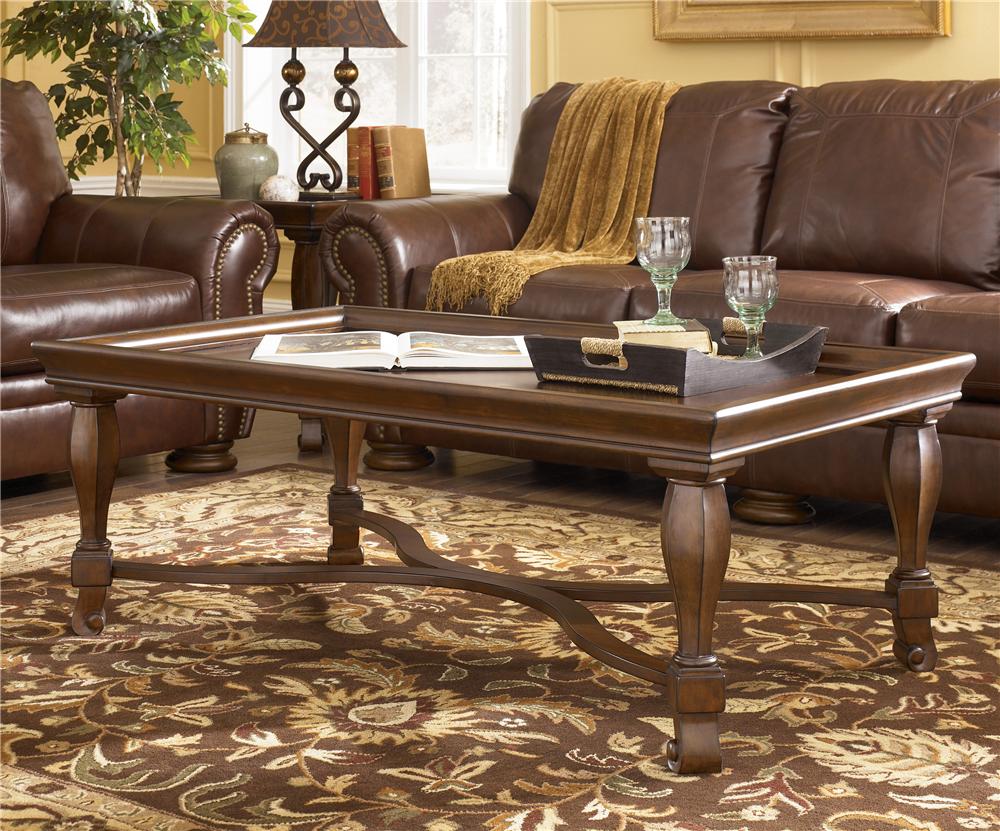 Millennium Lenore T647-1 Traditional Rectangular Cocktail Table | Royal ...