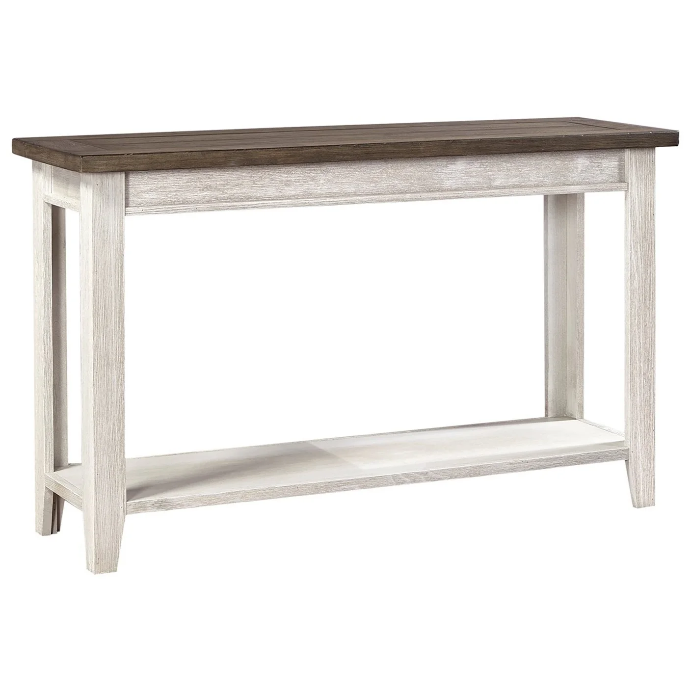 Aspenhome Eastport WME915-DWT Farmhouse Sofa Table with Two-Tone Finish ...