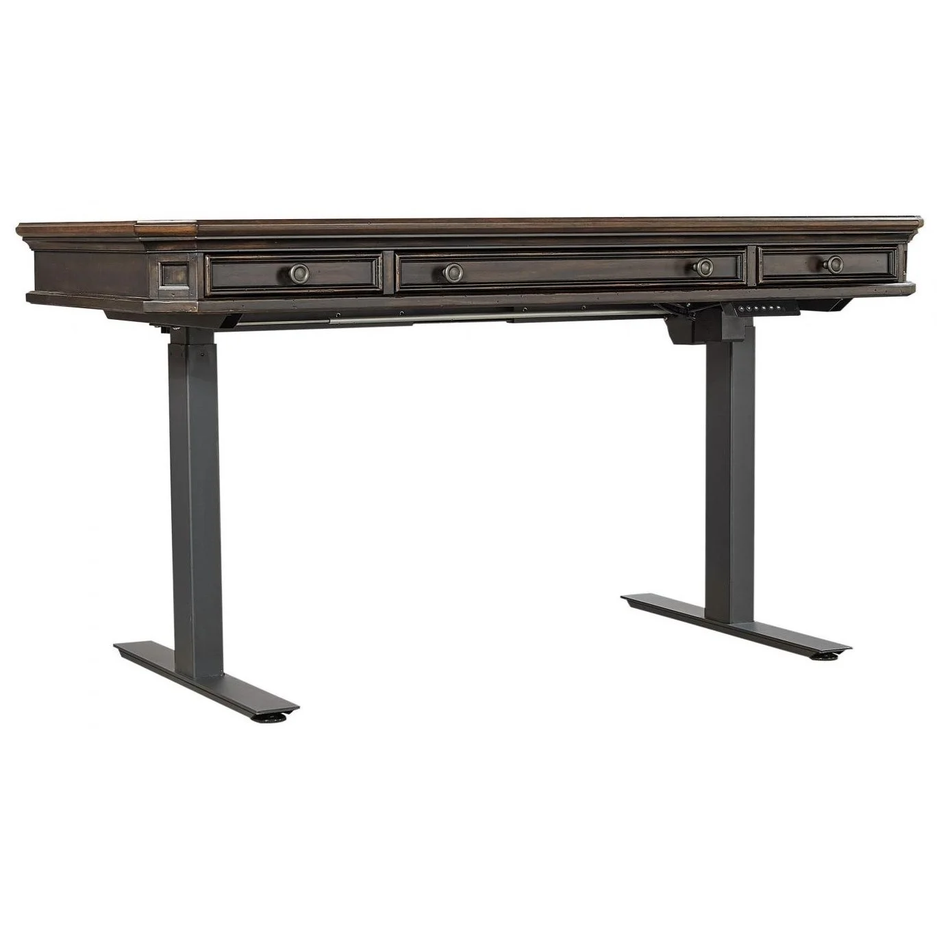 Birch Home Hampton Transitional Lift Top Desk with AC/USB Ports ...