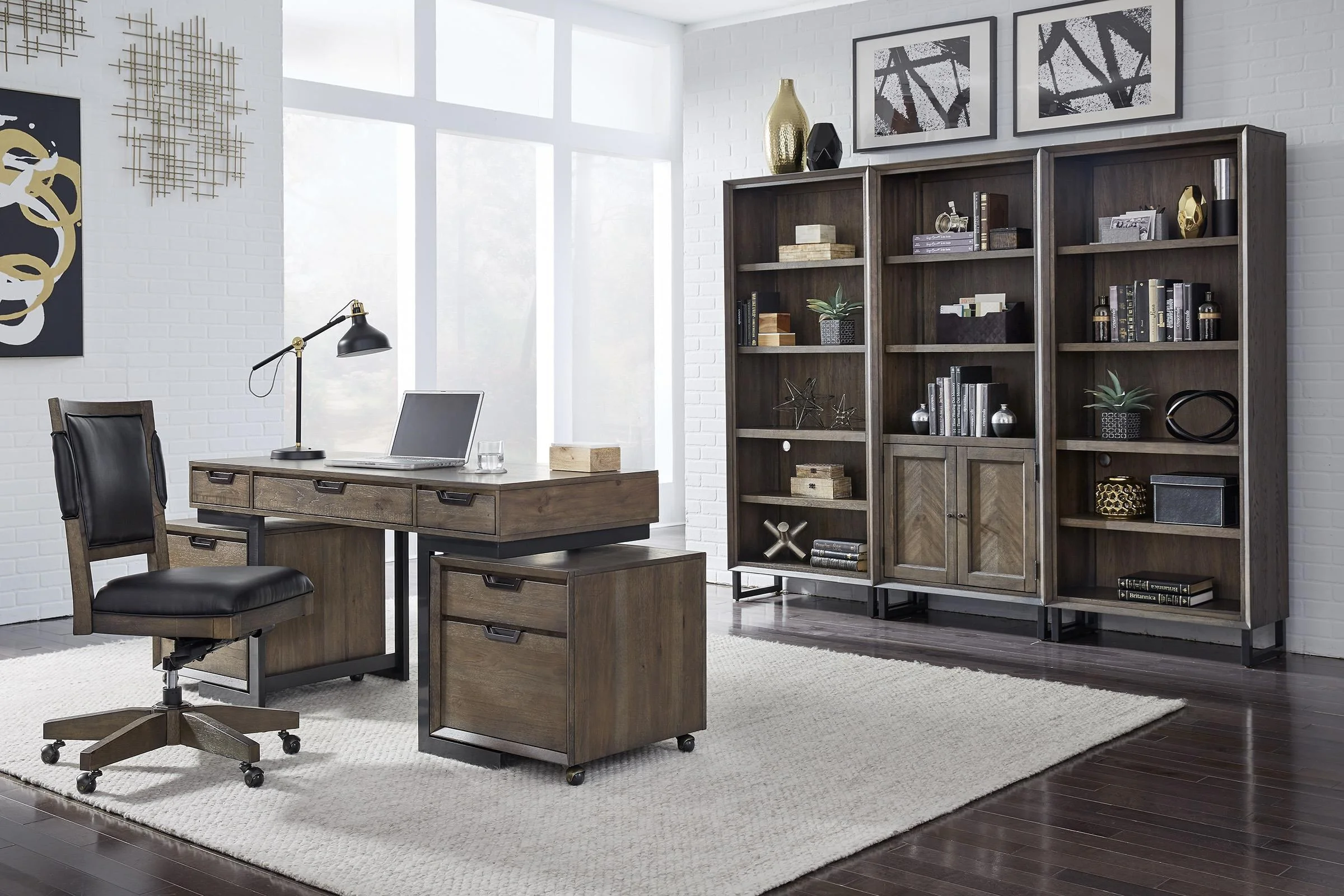 Aspenhome Harper Point IHP-346-FSL Rolling File Cabinet | HomeWorld ...