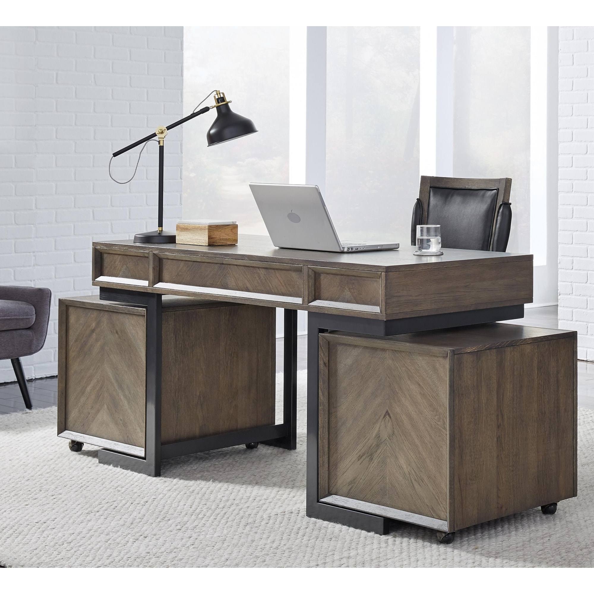 Aspenhome Harper Point IHP-346-FSL Rolling File Cabinet | HomeWorld ...