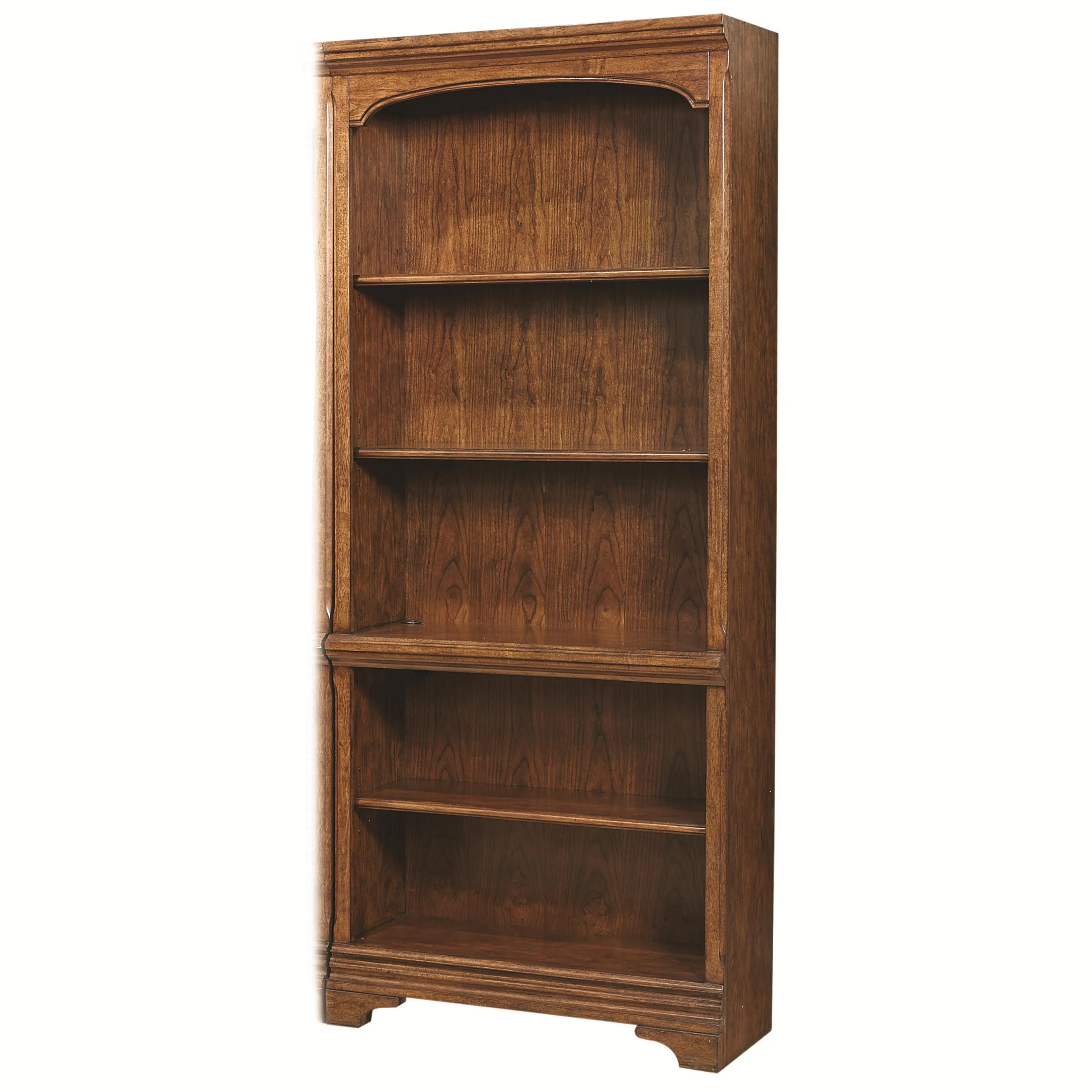 Aspenhome Hawthorne 263331013 Open Bookcase with 3 Adjustable Shelves ...