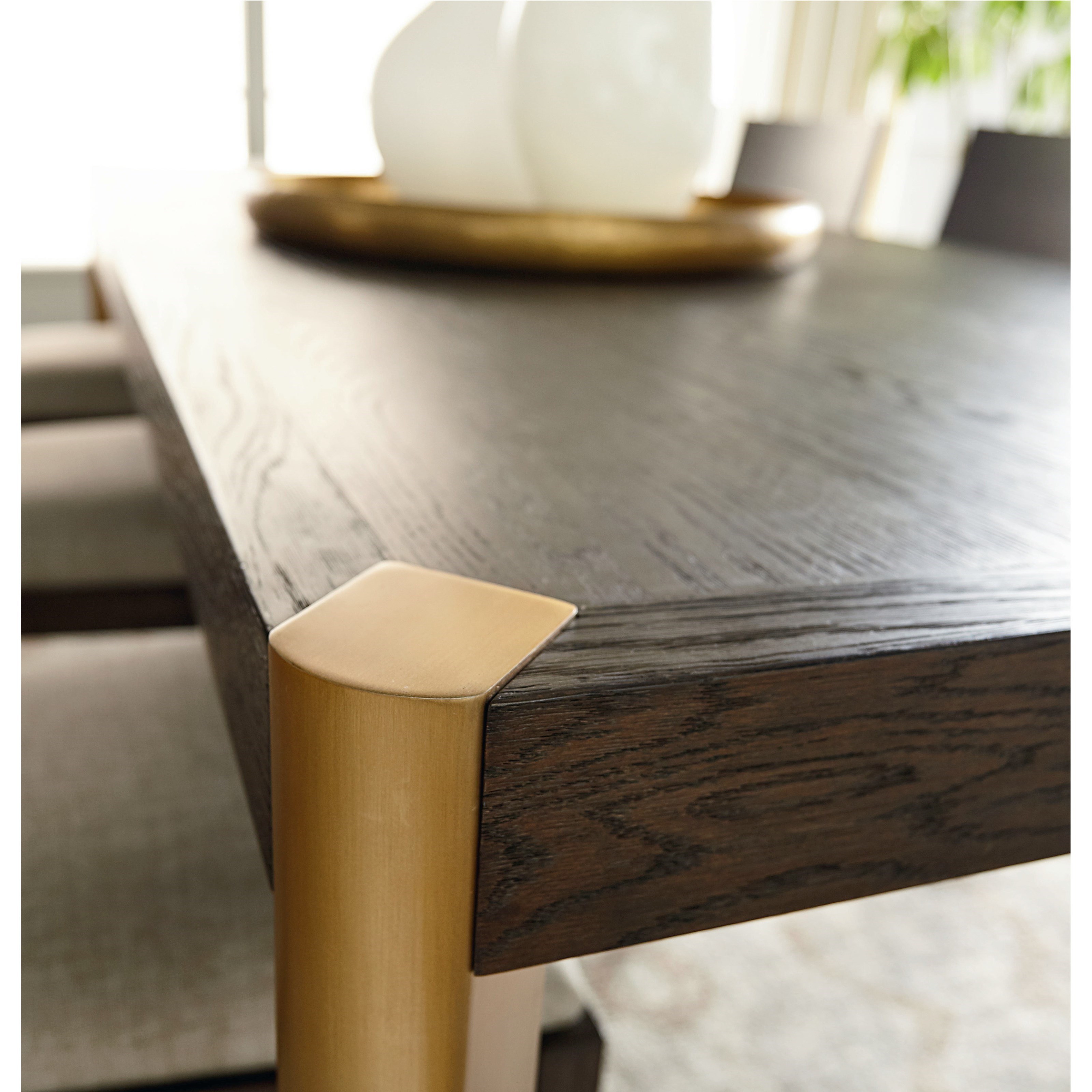 Bassett Modern - Astor and Rivoli 4523-4090 Contemporary 90" Dining Leg ...