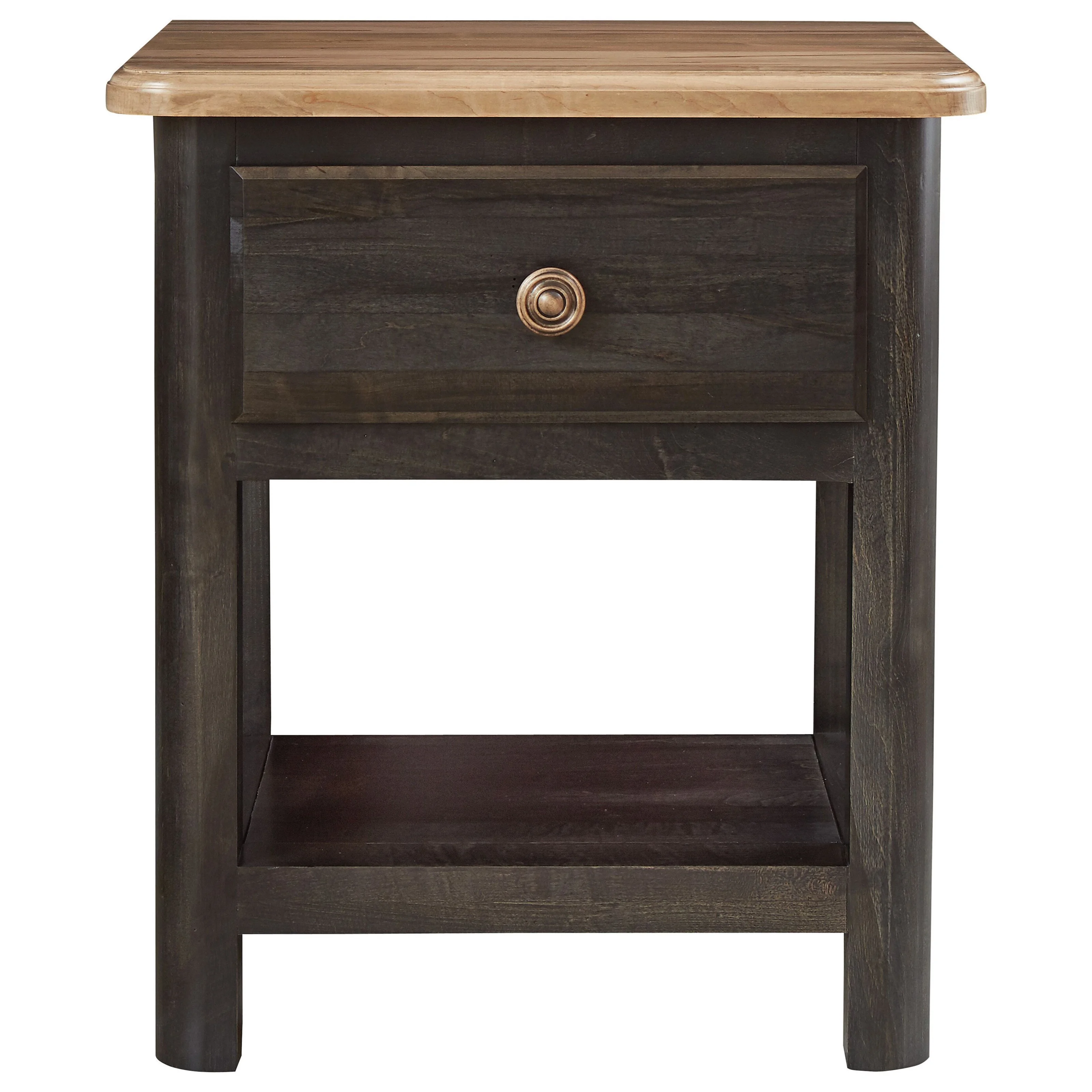 Bassett Bench Made Maple 2015-0271 Solid Wood Bedside Table | Furniture ...