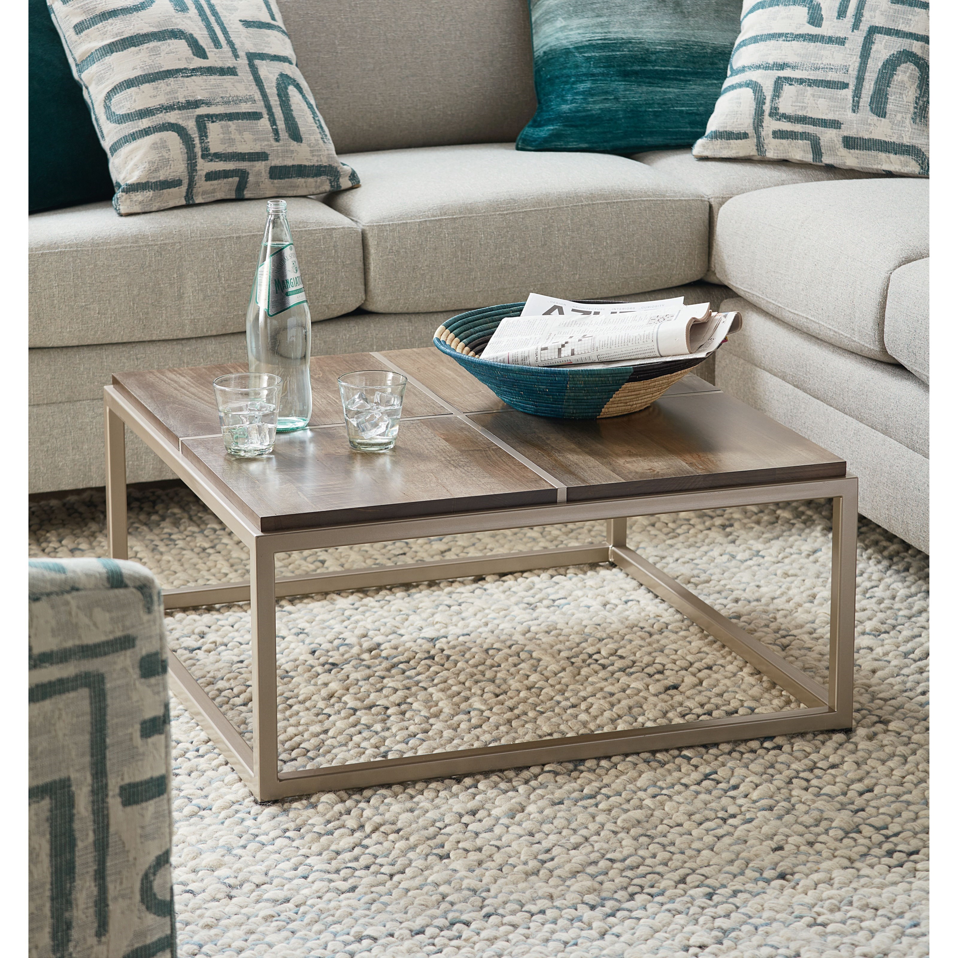 Bassett BenchMade Midtown 6M19-0623 Customizable Coffee Table | Wayside ...