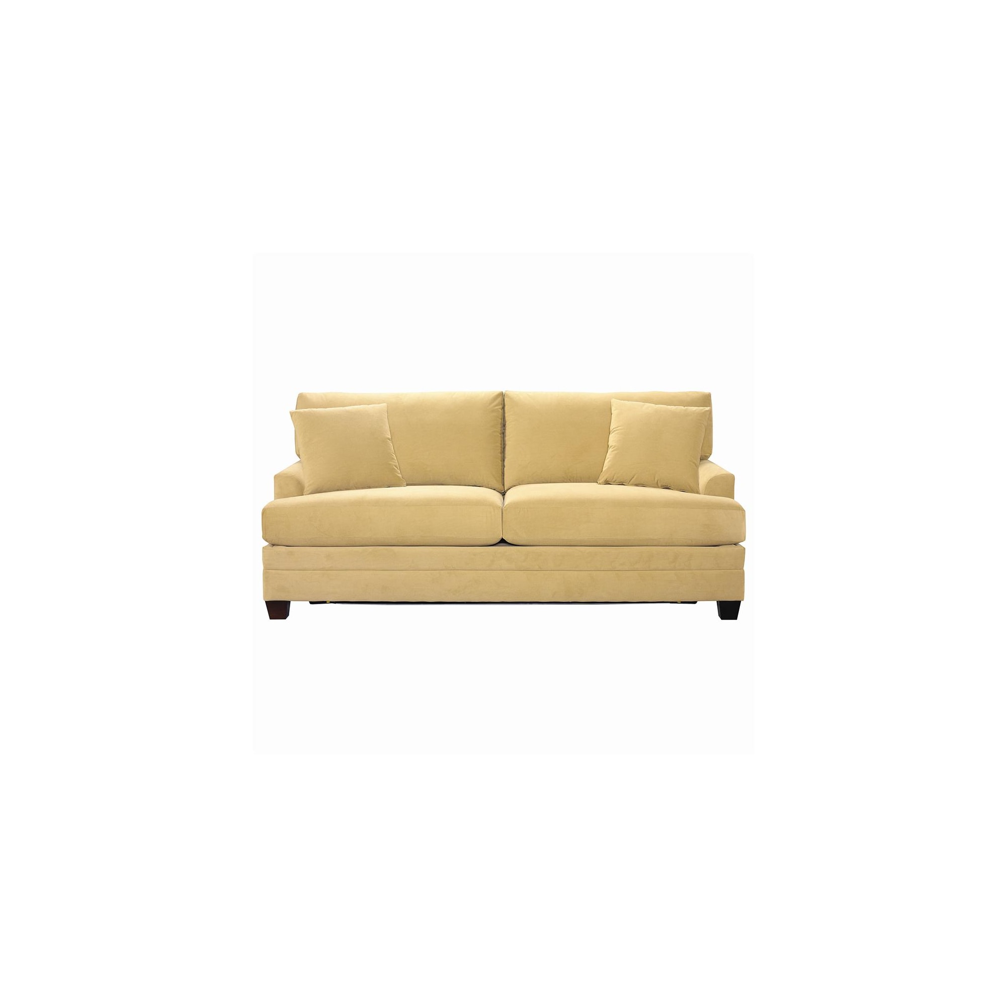 Bassett CU.2 3846-62U Upholstered Stationary Sofa | Furniture and More ...