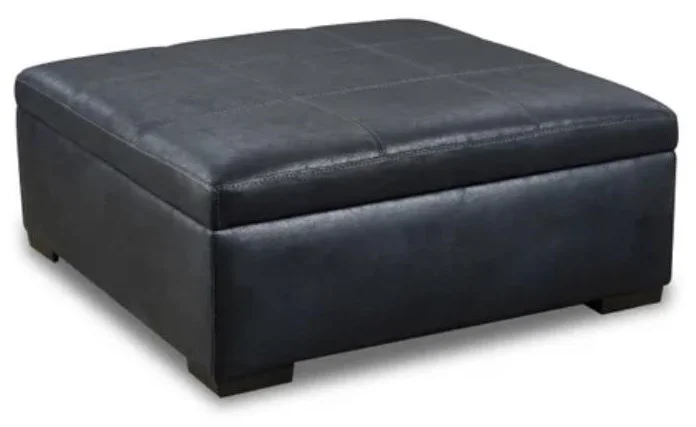Behold Home Behold 000001148678 Ottoman, Pearl Cobalt | Furniture and ...