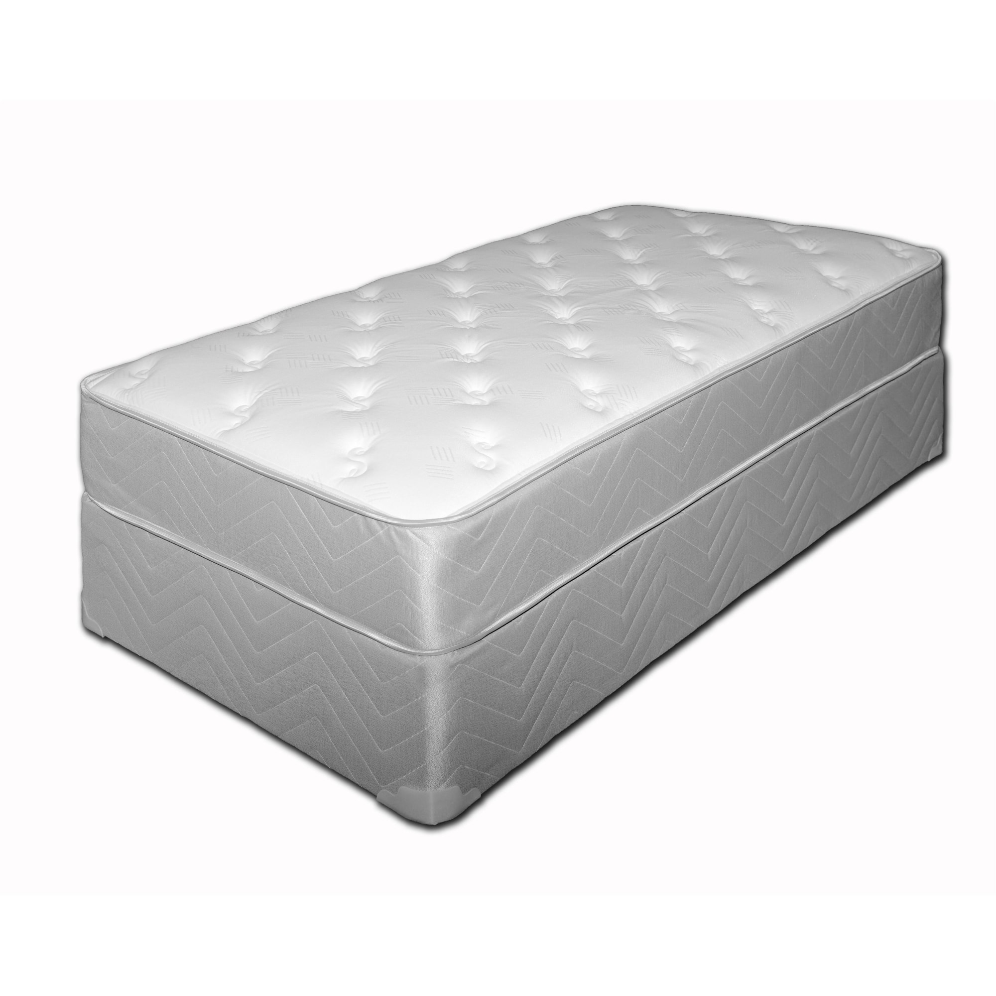 Bemco Shire Plush-T+Foundation-T Twin Plush 11" Mattress and Foundation ...