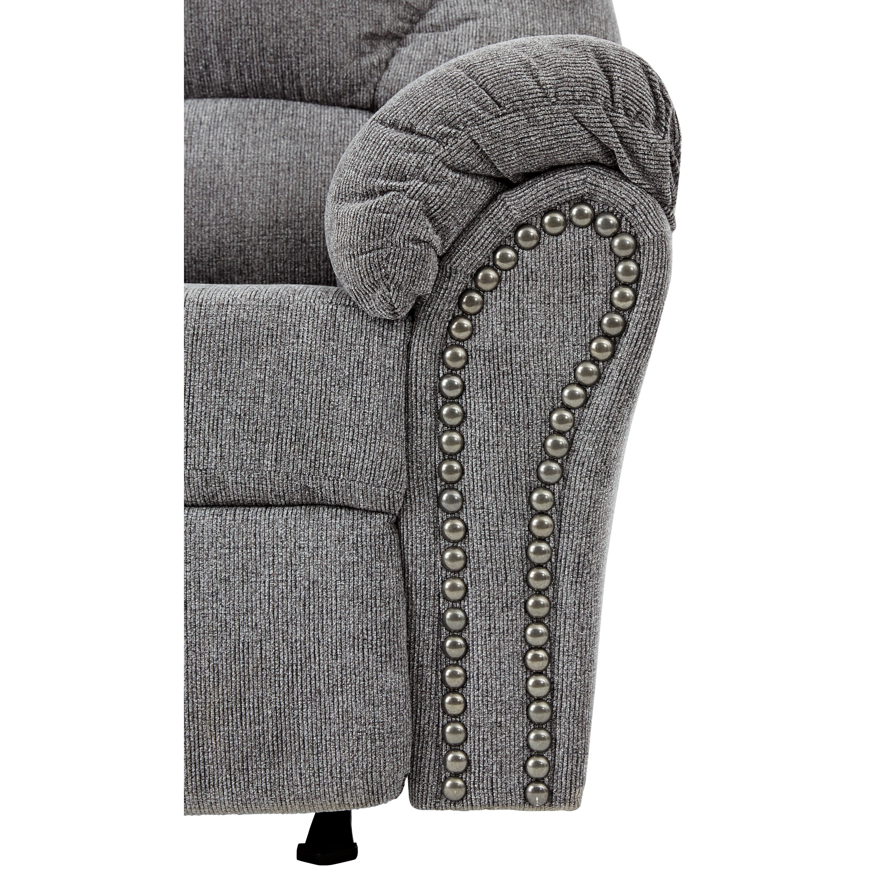 Benchcraft Allmaxx 1556ASHLE Rocker Recliner with Pillow Arms and ...