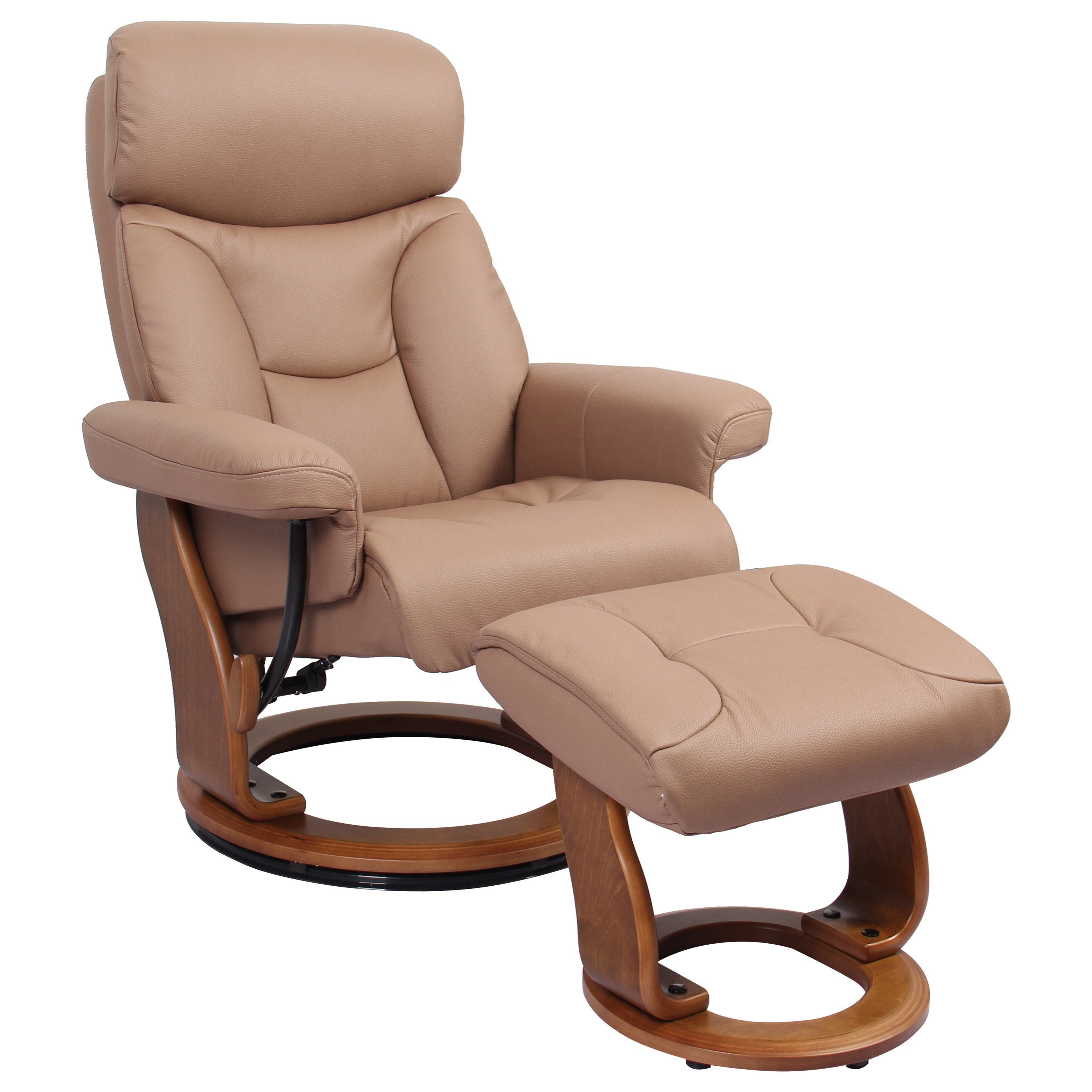 Benchmaster Emmie II 7581G-HK001-45 Reclining Chair and Ottoman ...
