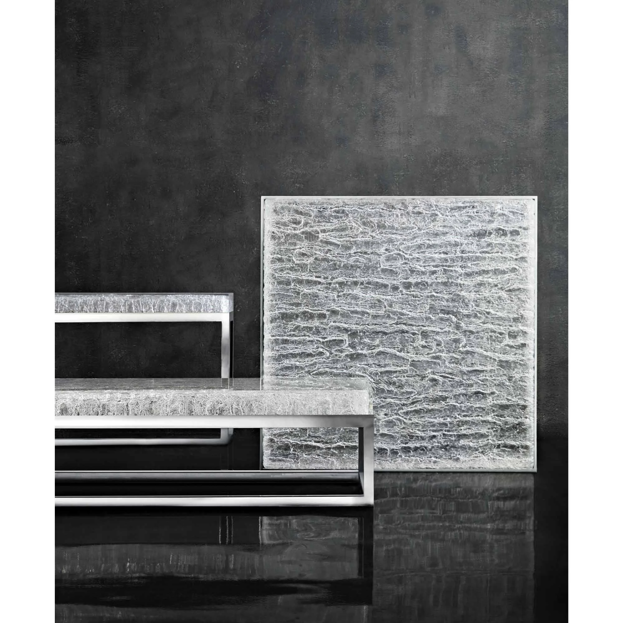 Bernhardt Arctic 670199895 Arctic Solid Acrylic Top Console Table ...