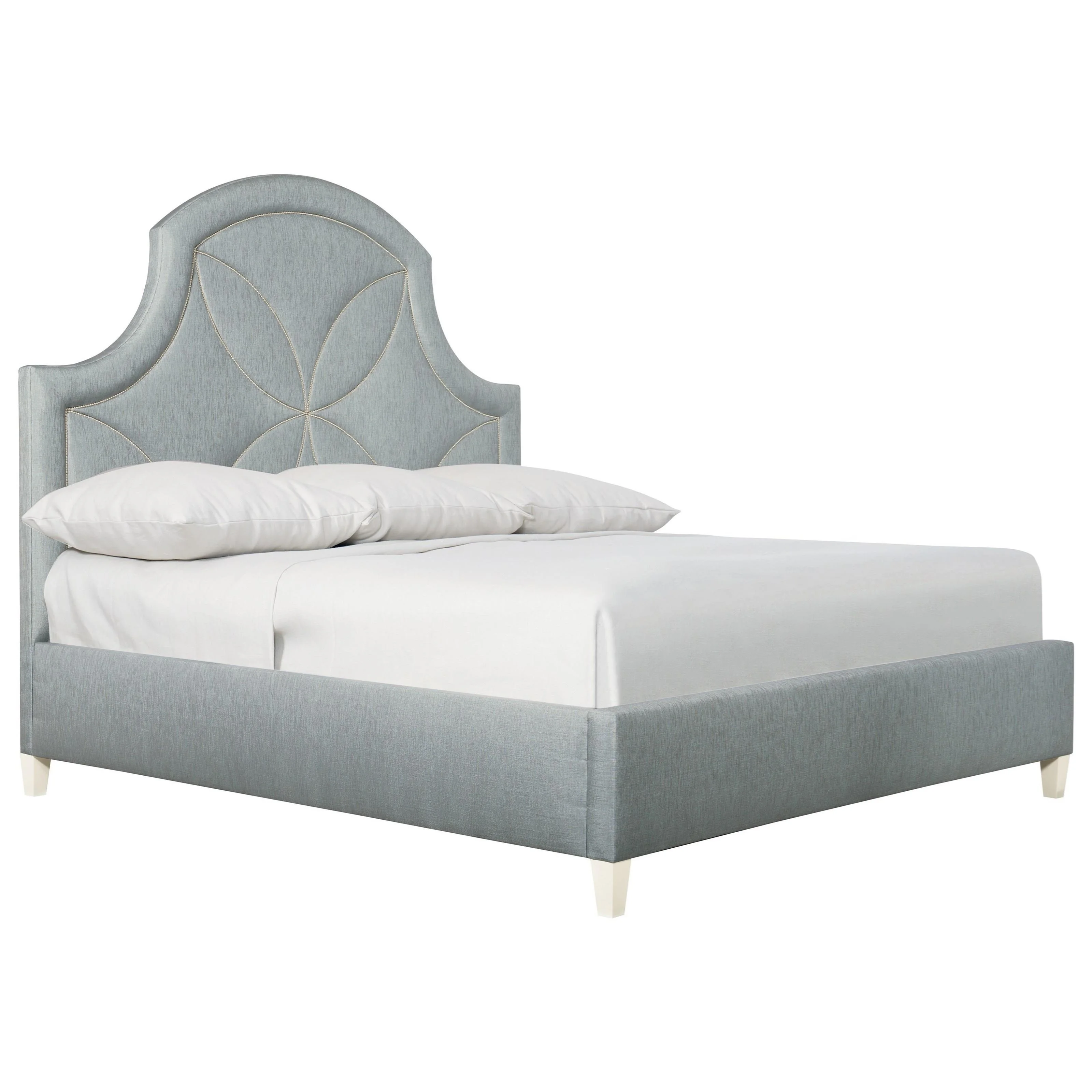 Bernhardt Calista 388H03, 388FR03 Transitional King Upholstered Bed ...