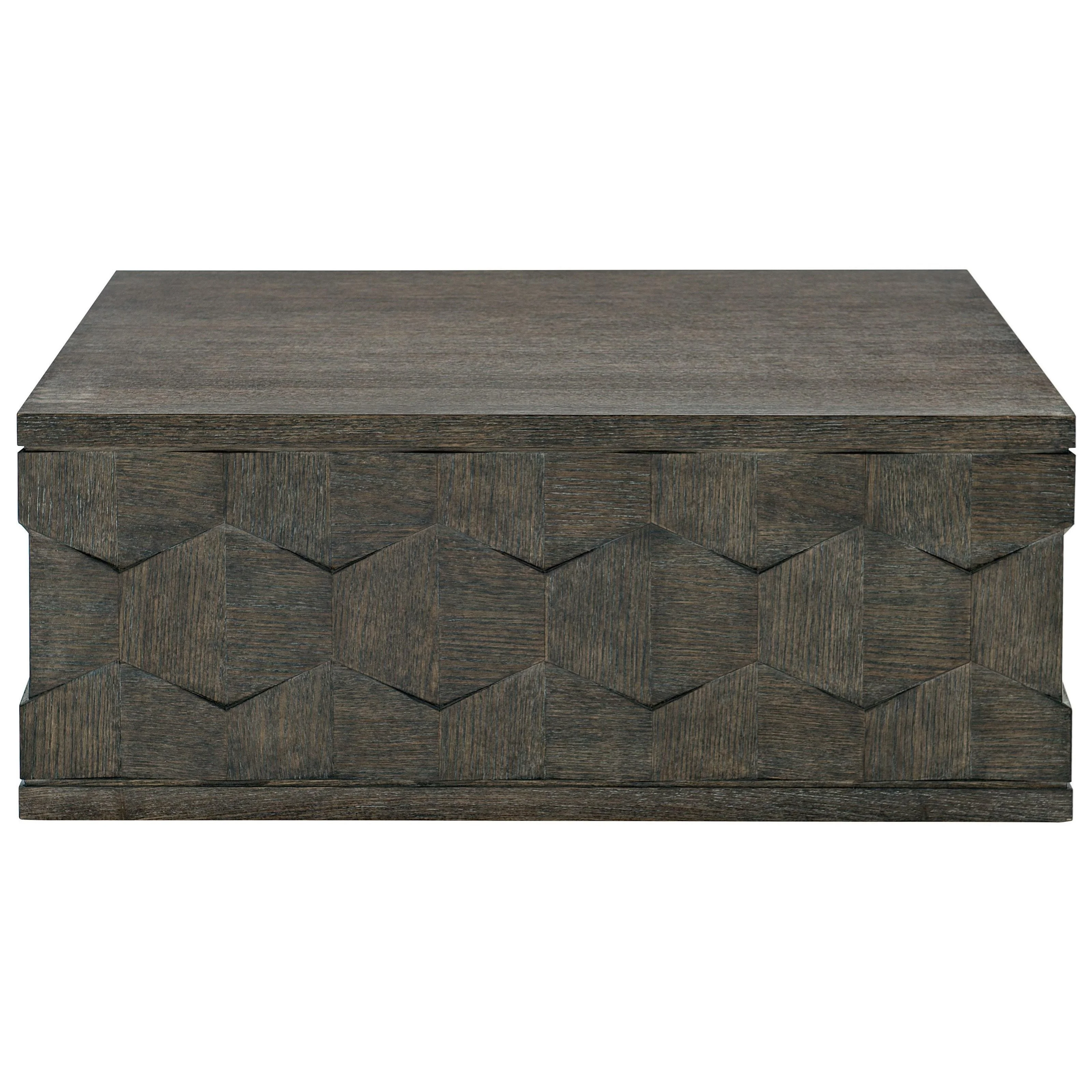 Bernhardt Linea 384011B Transitional Square Cocktail Table | Baer's ...