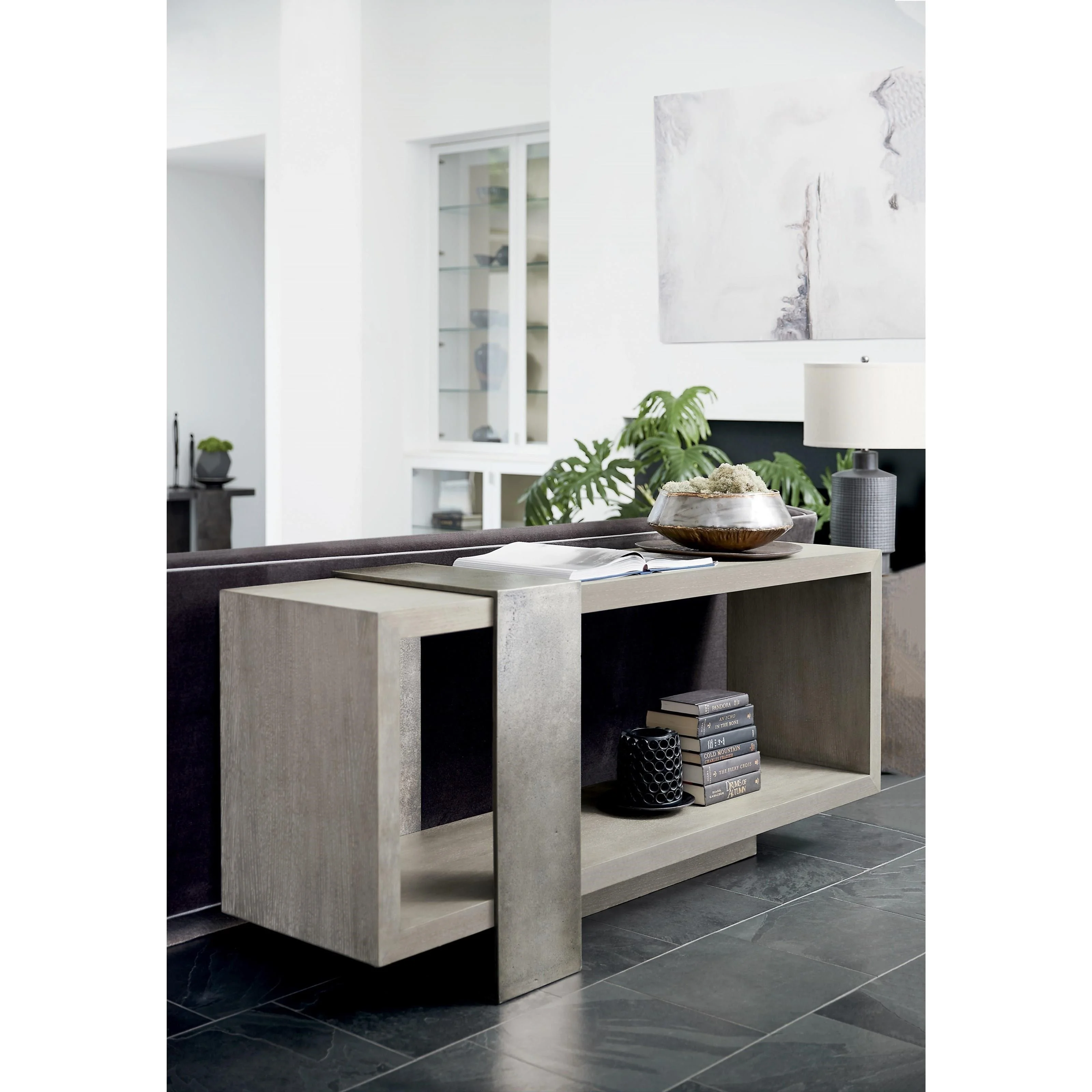 Bernhardt Linea 384910G Linea Console Table | Baer's Furniture | Sofa ...
