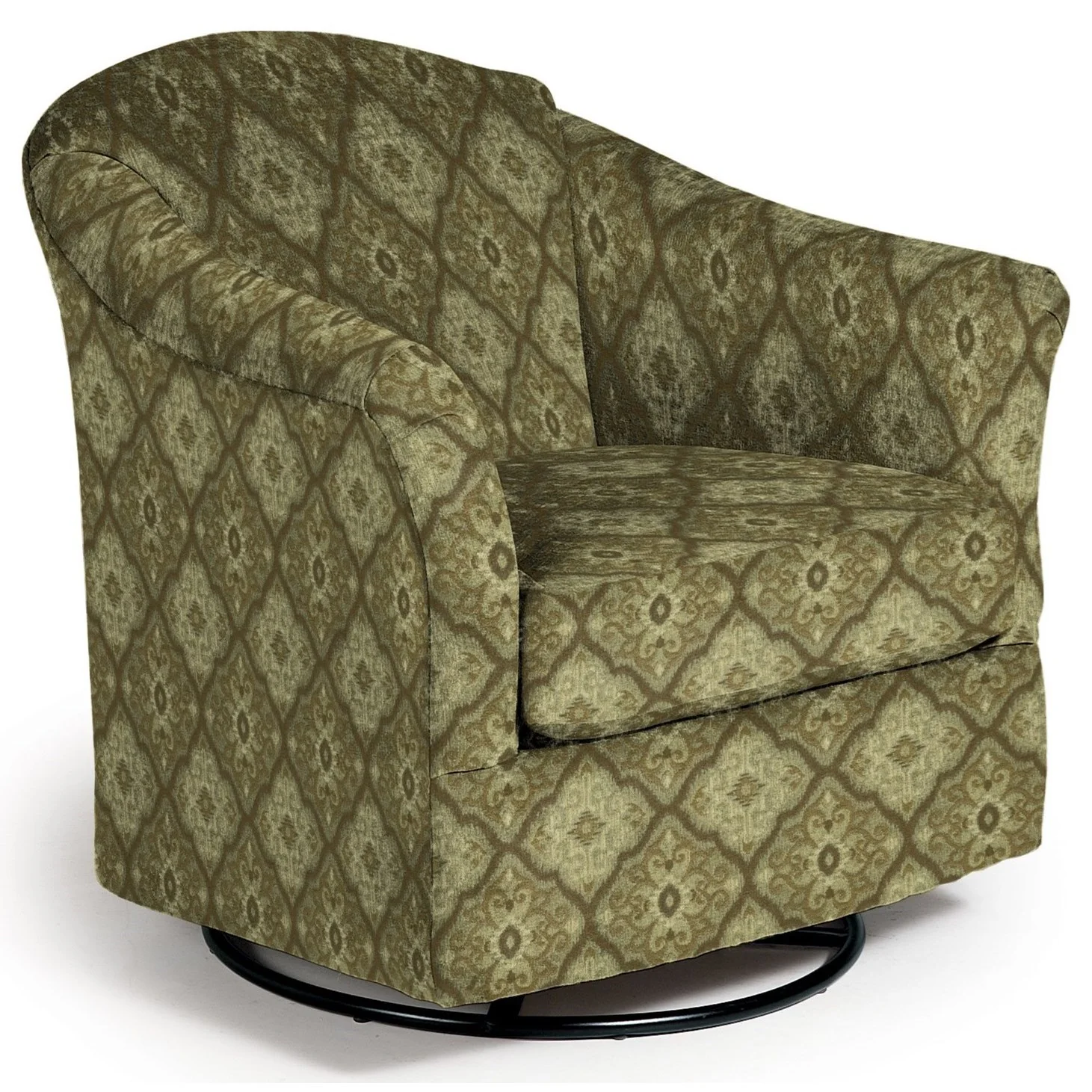 Best Home Furnishings Swivel Glide Chairs 2877 28653 Darby Swivel ...