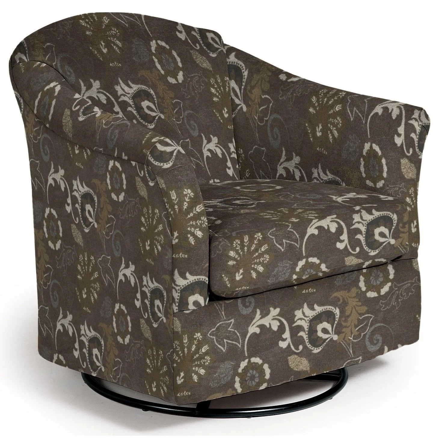 Best Home Furnishings Swivel Glide Chairs 2877 30103 Darby Swivel ...