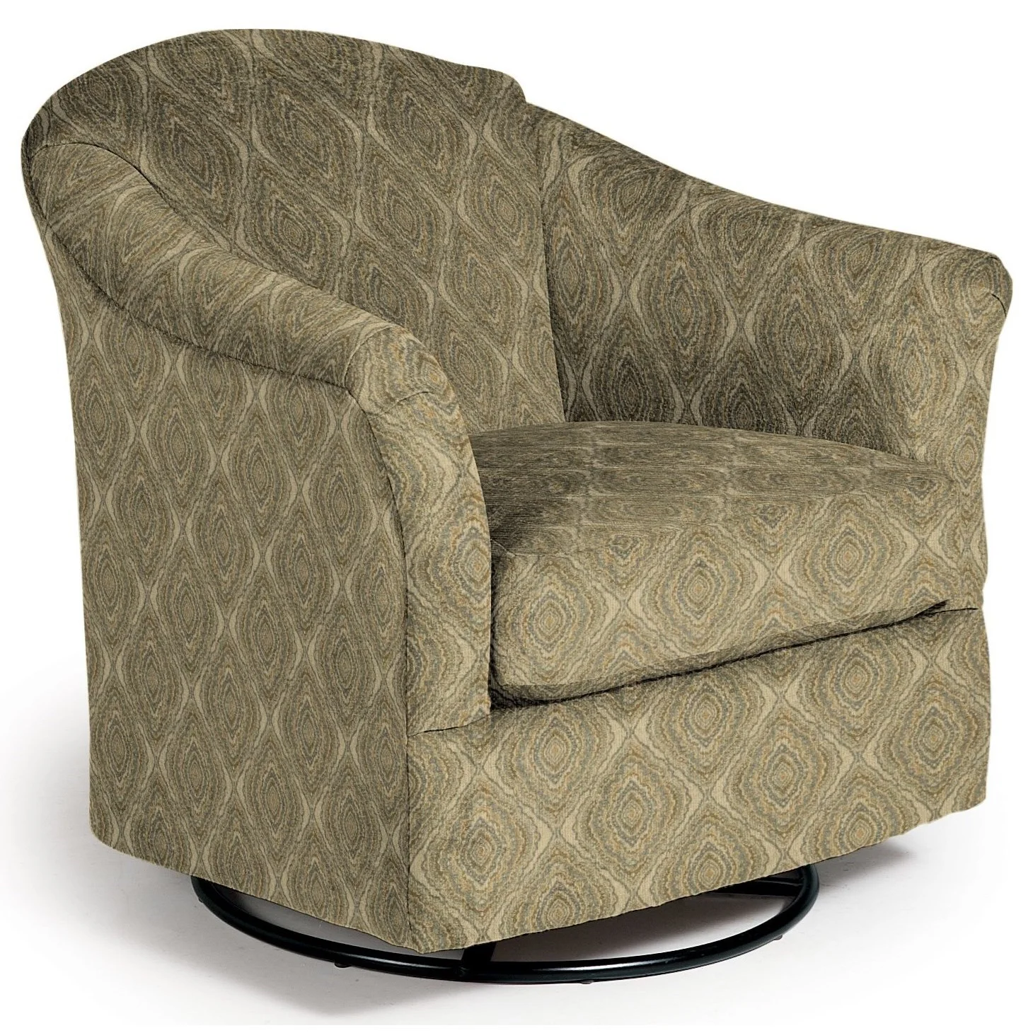 Best Home Furnishings Swivel Glide Chairs 2877 34569 Darby Swivel ...