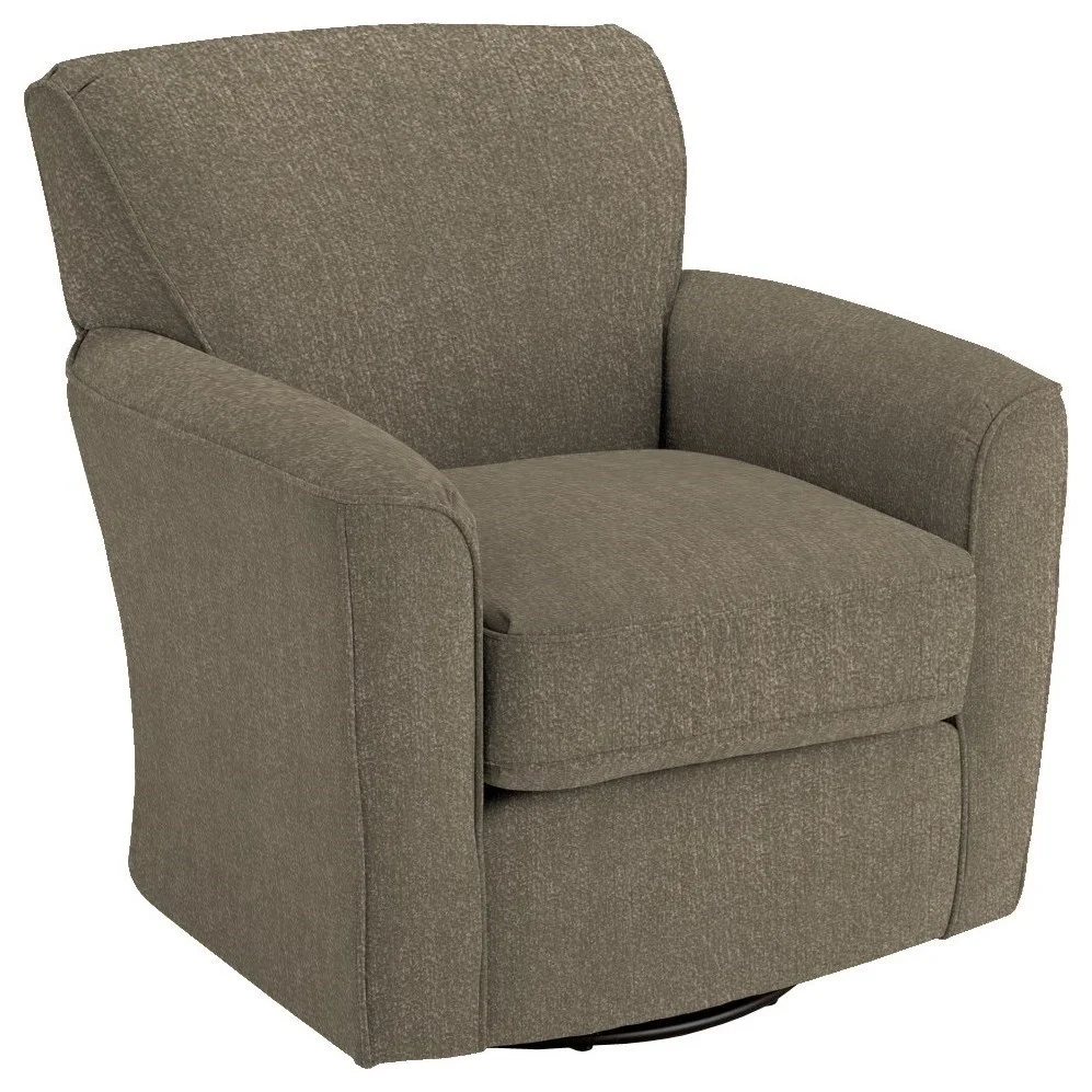 Best Home Furnishings Kaylee 2887 20573 Kaylee Swivel Barrel Arm Chair ...