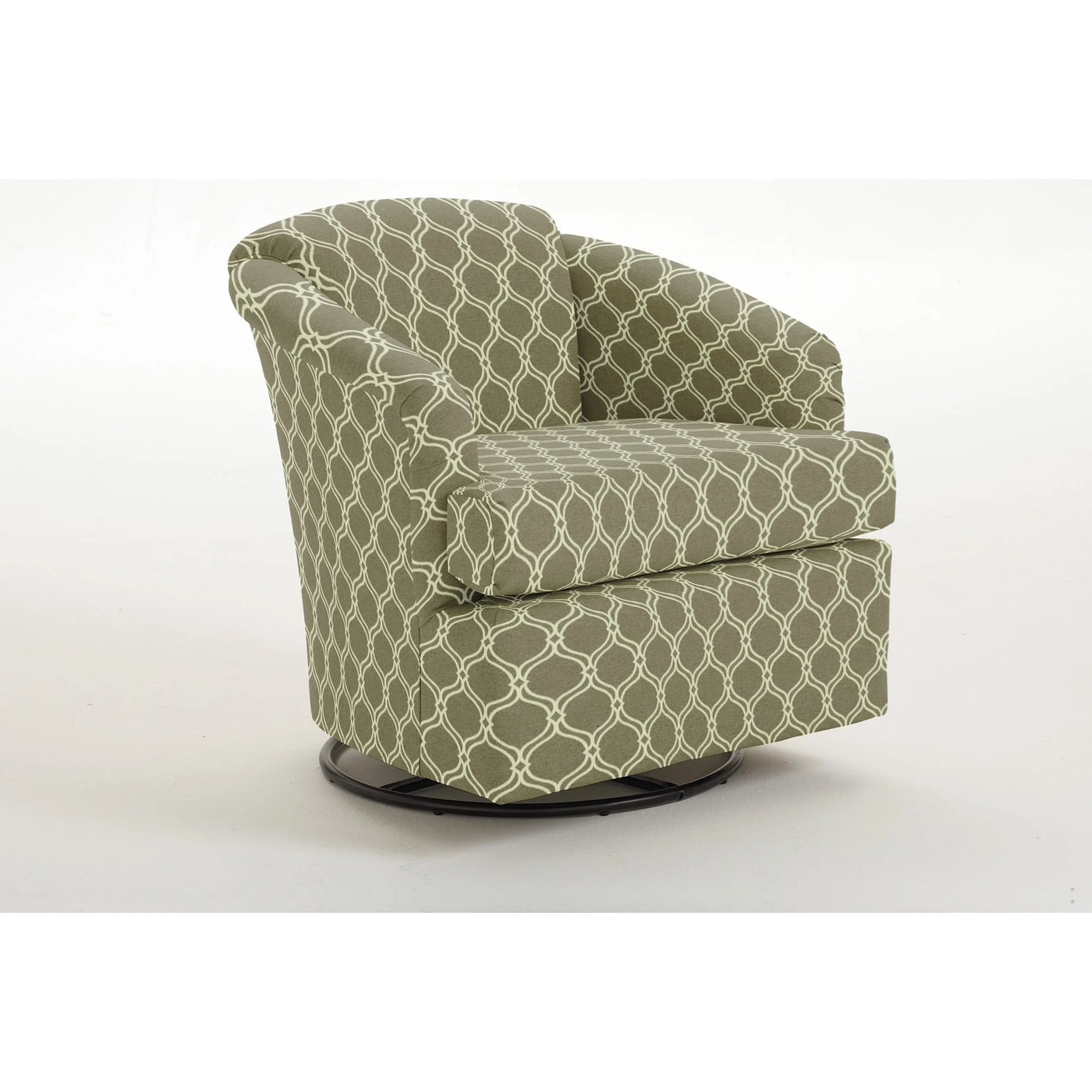 Best Home Furnishings Cass 2567-1 28423 Cass Swivel Barrel Chair | Baer ...