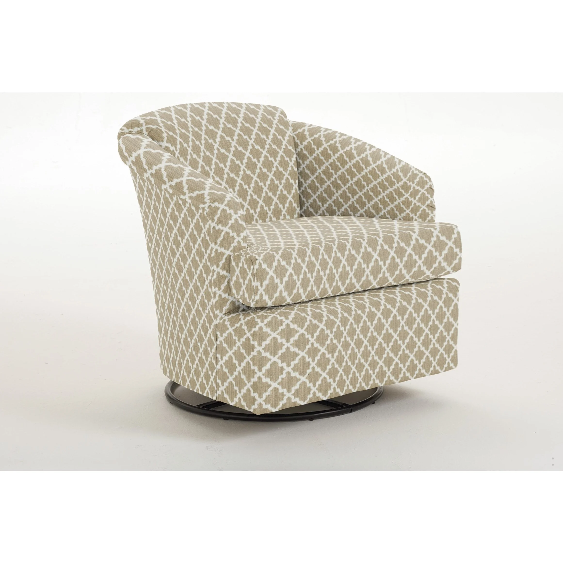 Best Home Furnishings Swivel Barrel Chairs 2567-1 Cass Swivel Barrel ...