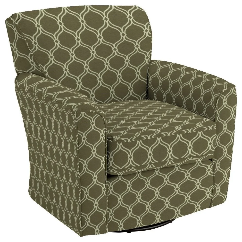 Best Home Furnishings Kaylee 2888 Kaylee Swivel Barrel Chair | Howell ...