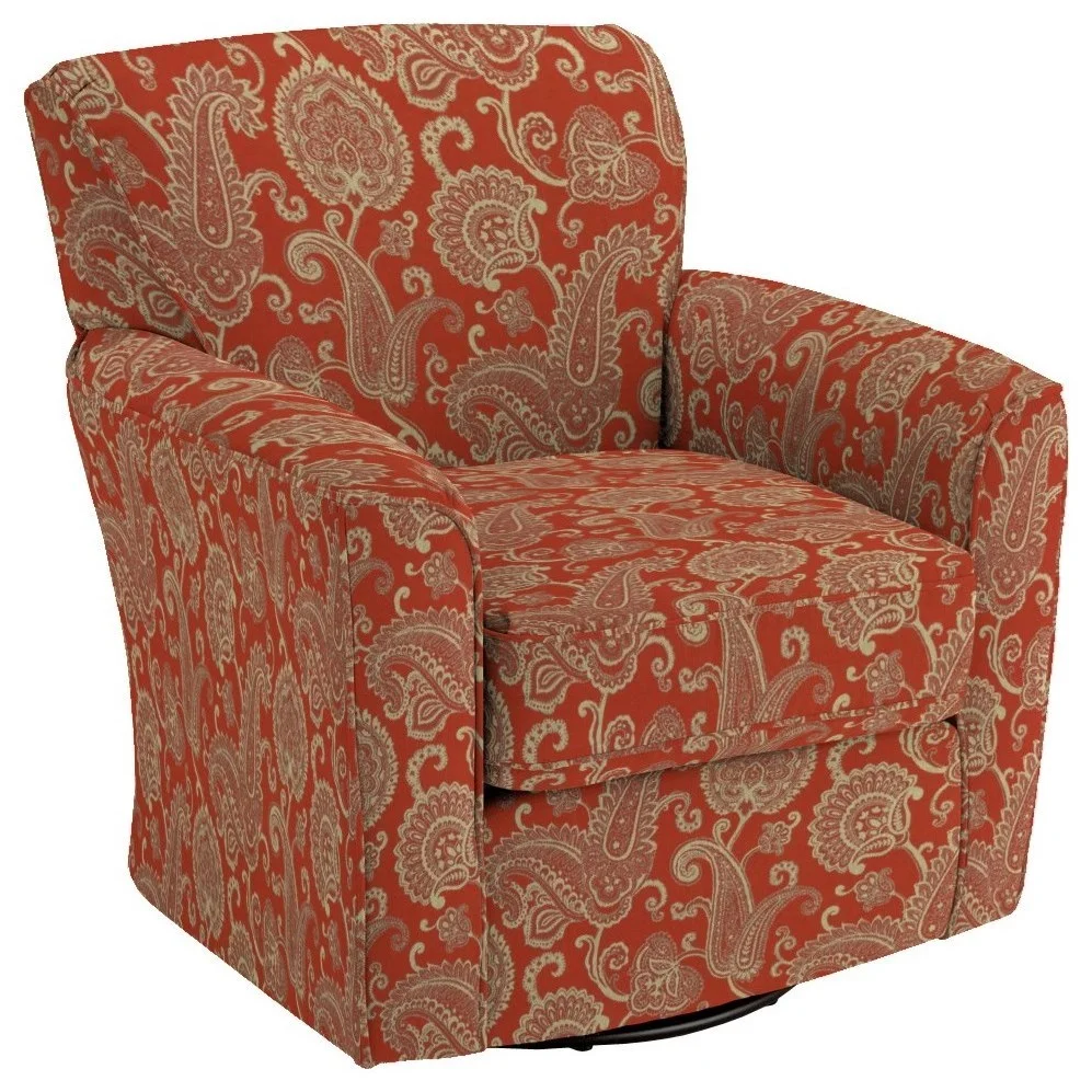 Best Home Furnishings Kaylee 2888 Kaylee Swivel Barrel Chair | Wayside ...