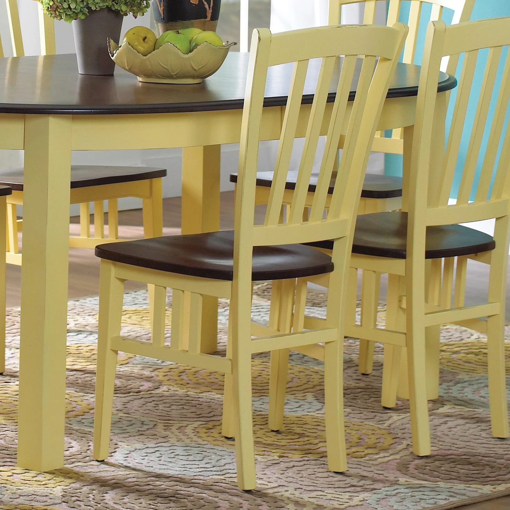 Canadel Canadel CNN000481461ANA Customizable Slat Back Side Chair ...