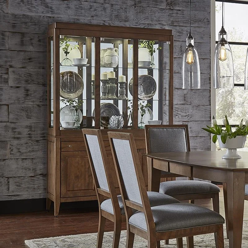 Canadel Pecan Washed 506241785+390462966 China Cabinet | Belfort ...