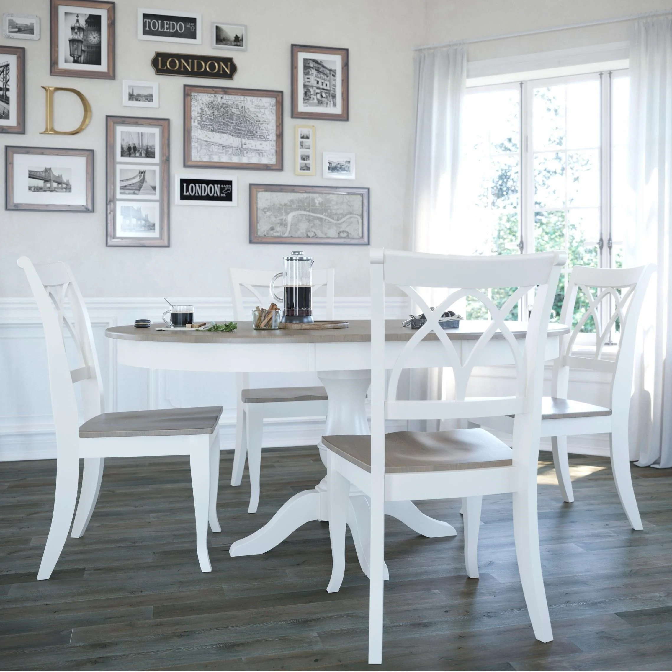 Canadel Gourmet TRN VSx1+CNN090494950MVCx4 Customizable Round/Oval ...