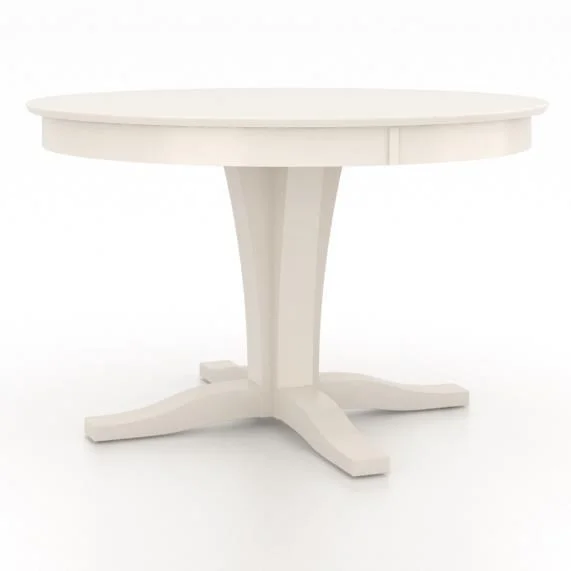 Canadel Gourmet TRN048488080AVRCF Transitional Customizable Round Table ...