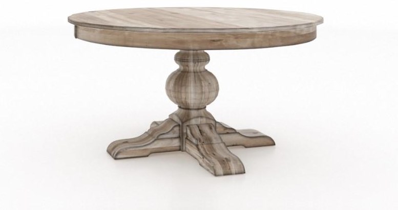 Canadel Sprintz CANAD Champlain Round Dining Table | Sprintz Furniture ...